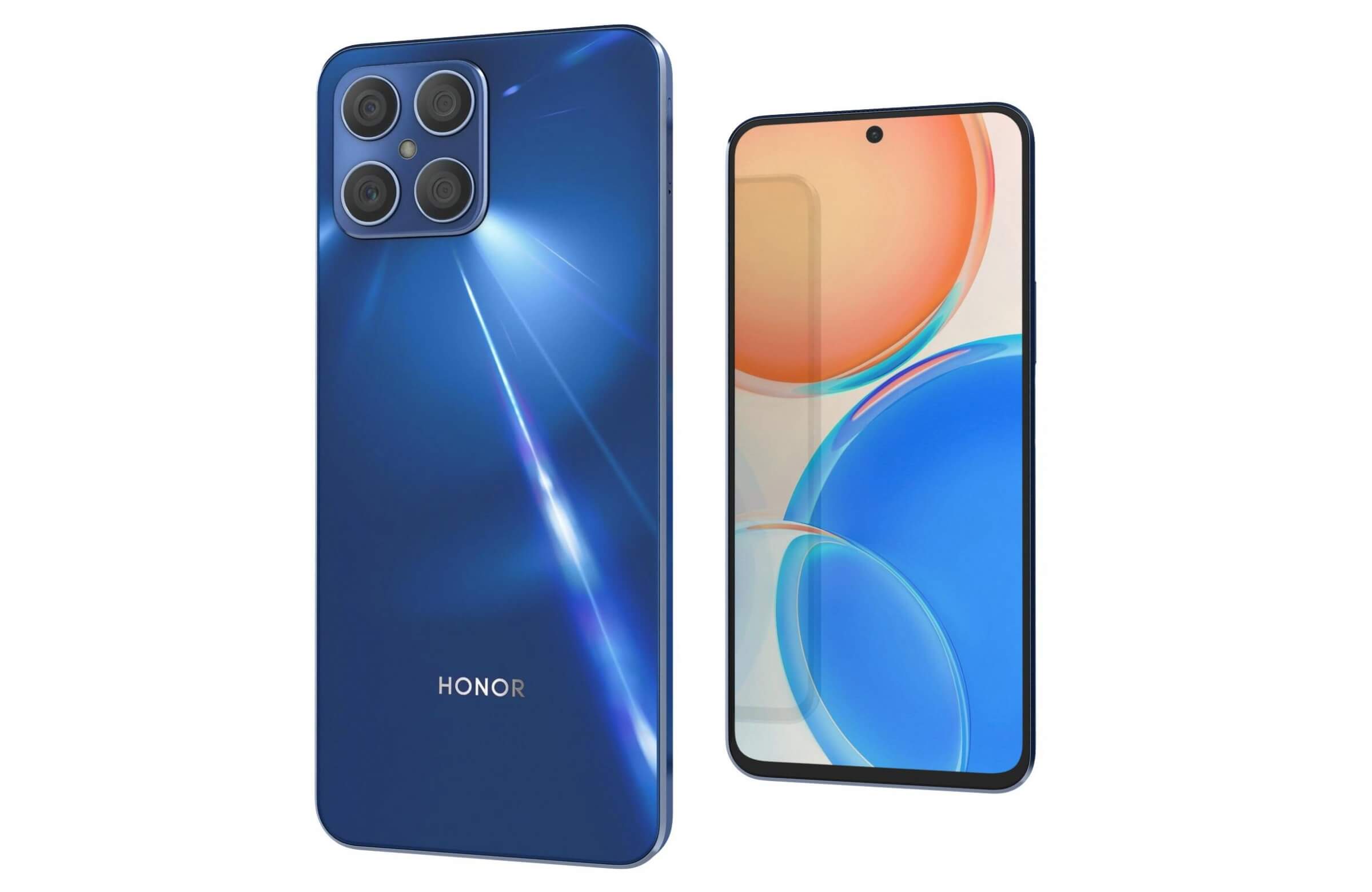 Honor X8 All Colors - 3D Model by Rever_Art