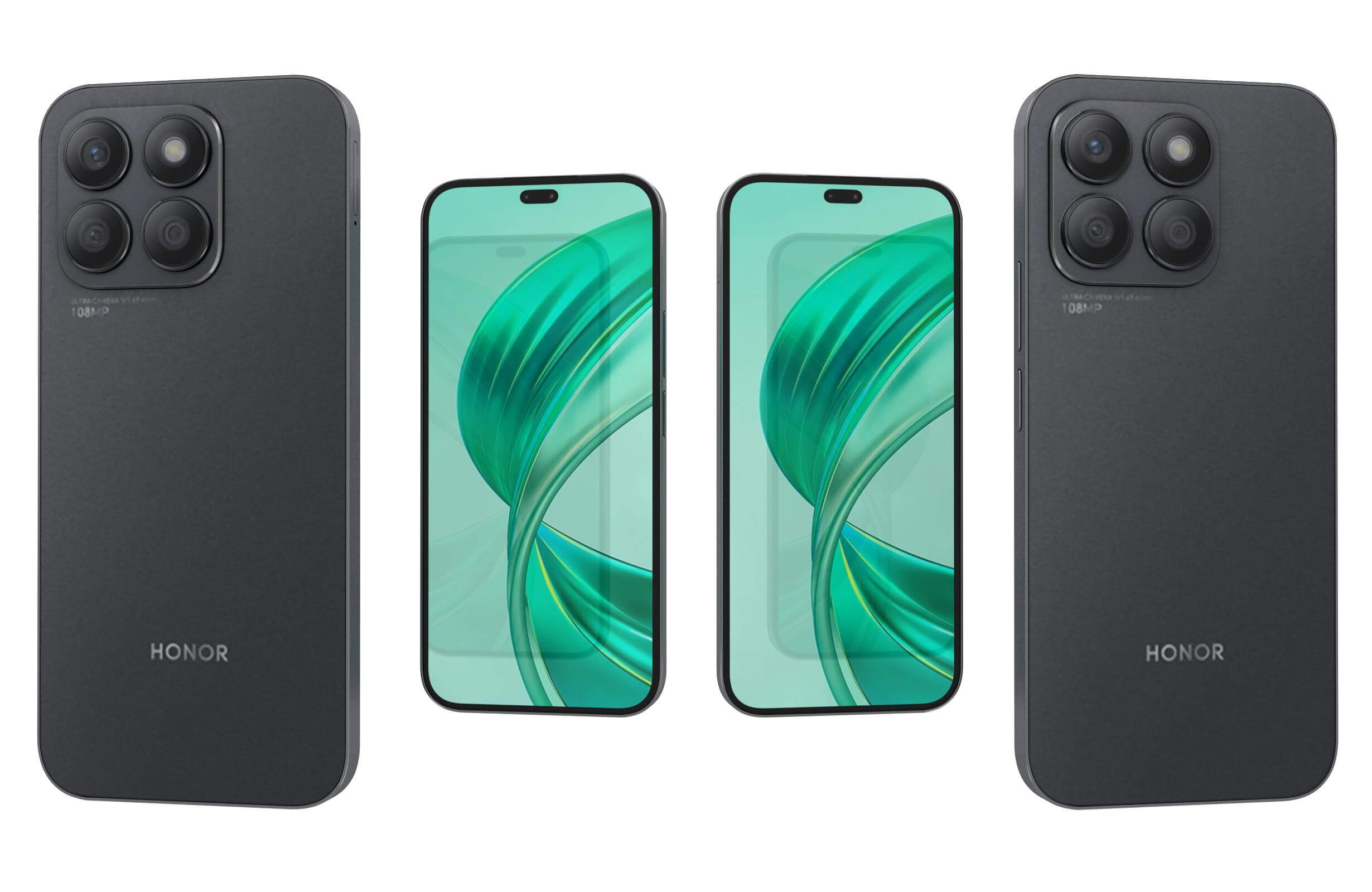 Honor X8B Black - 3D Model by Rever_Art