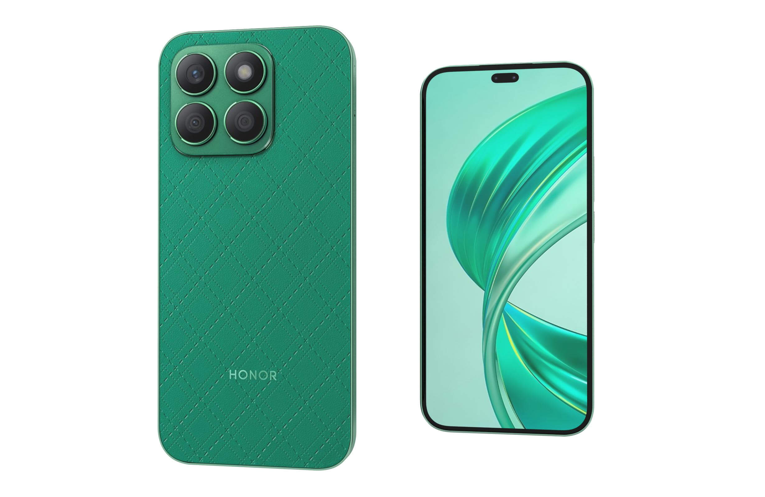 Honor X8B Green - 3D Model by Rever_Art