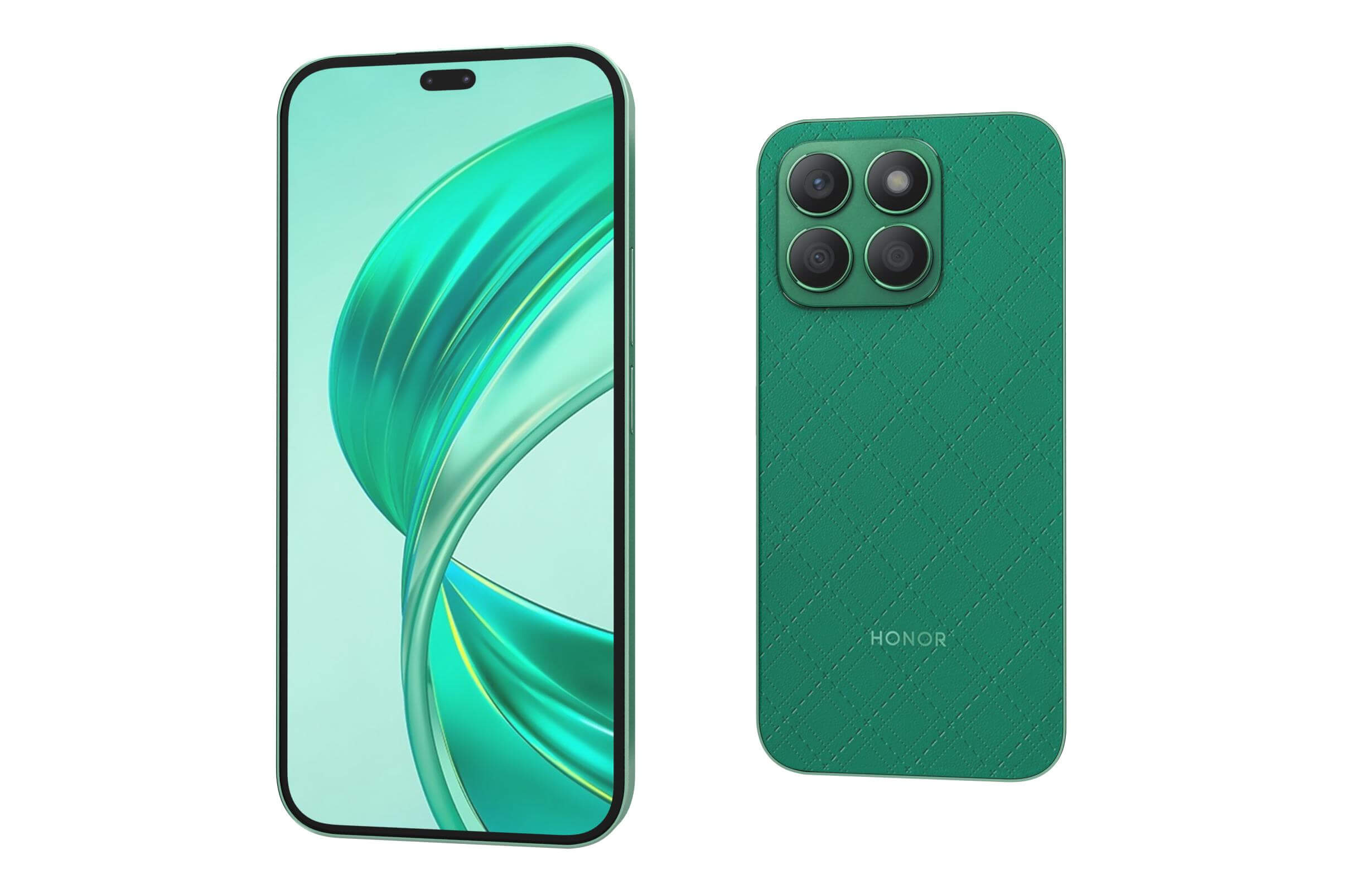 Honor X8B Green - 3D Model by Rever_Art