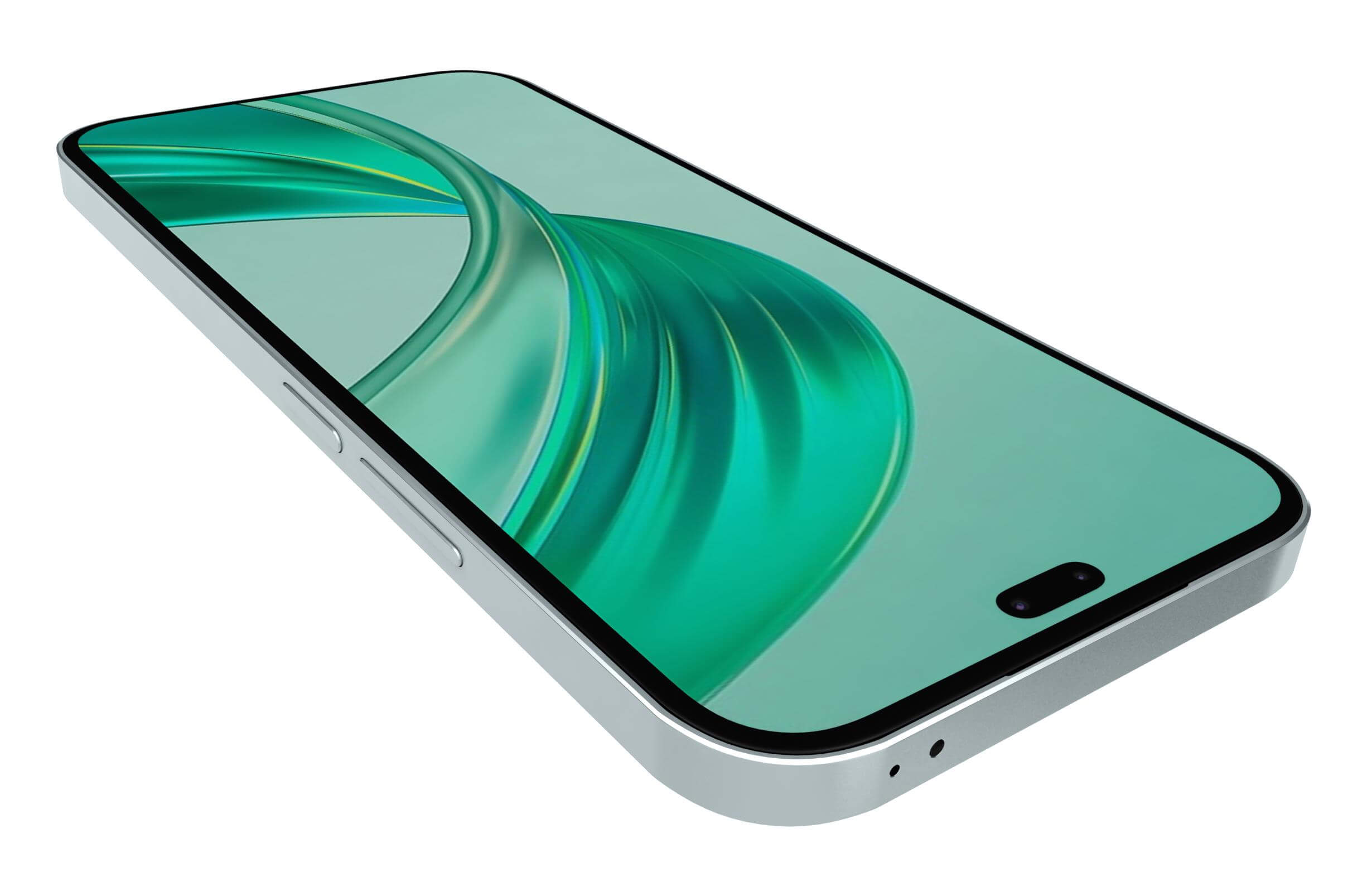 Honor X8B White - 3D Model by Rever_Art