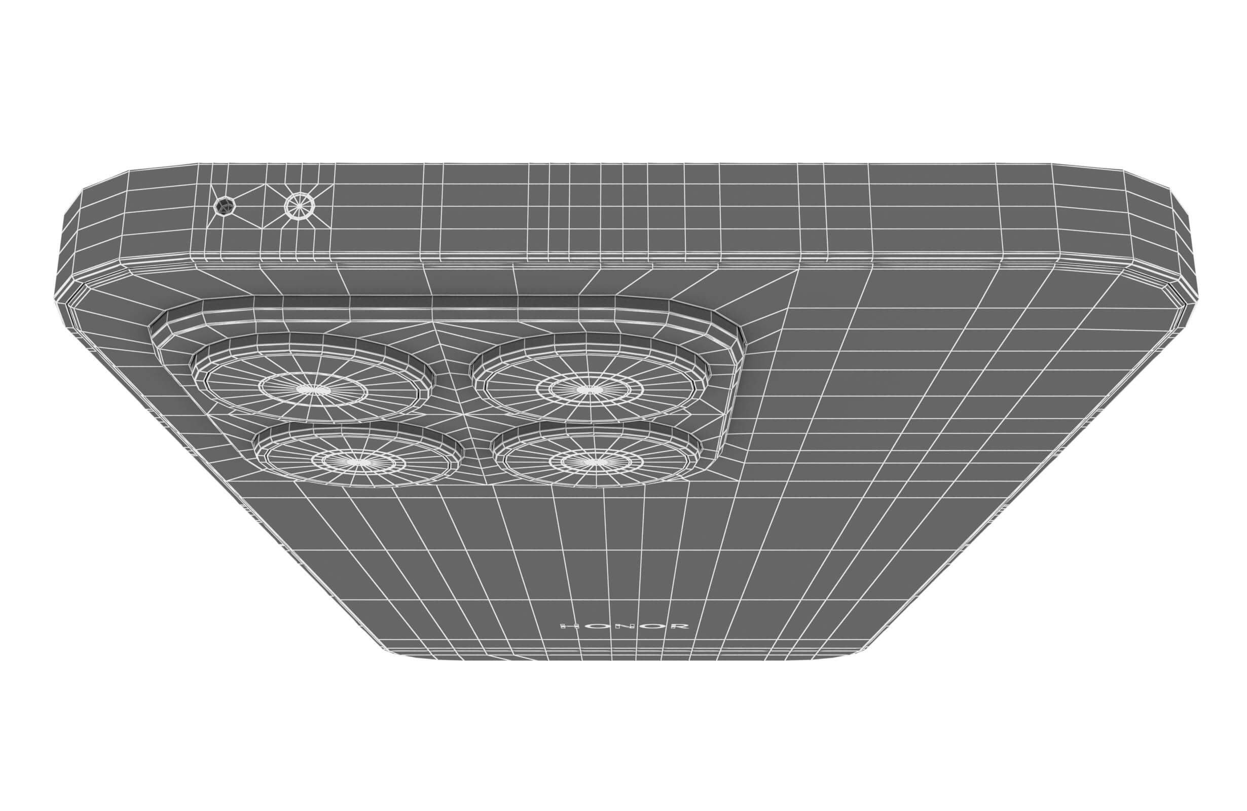 Honor X8B White - 3D Model by Rever_Art