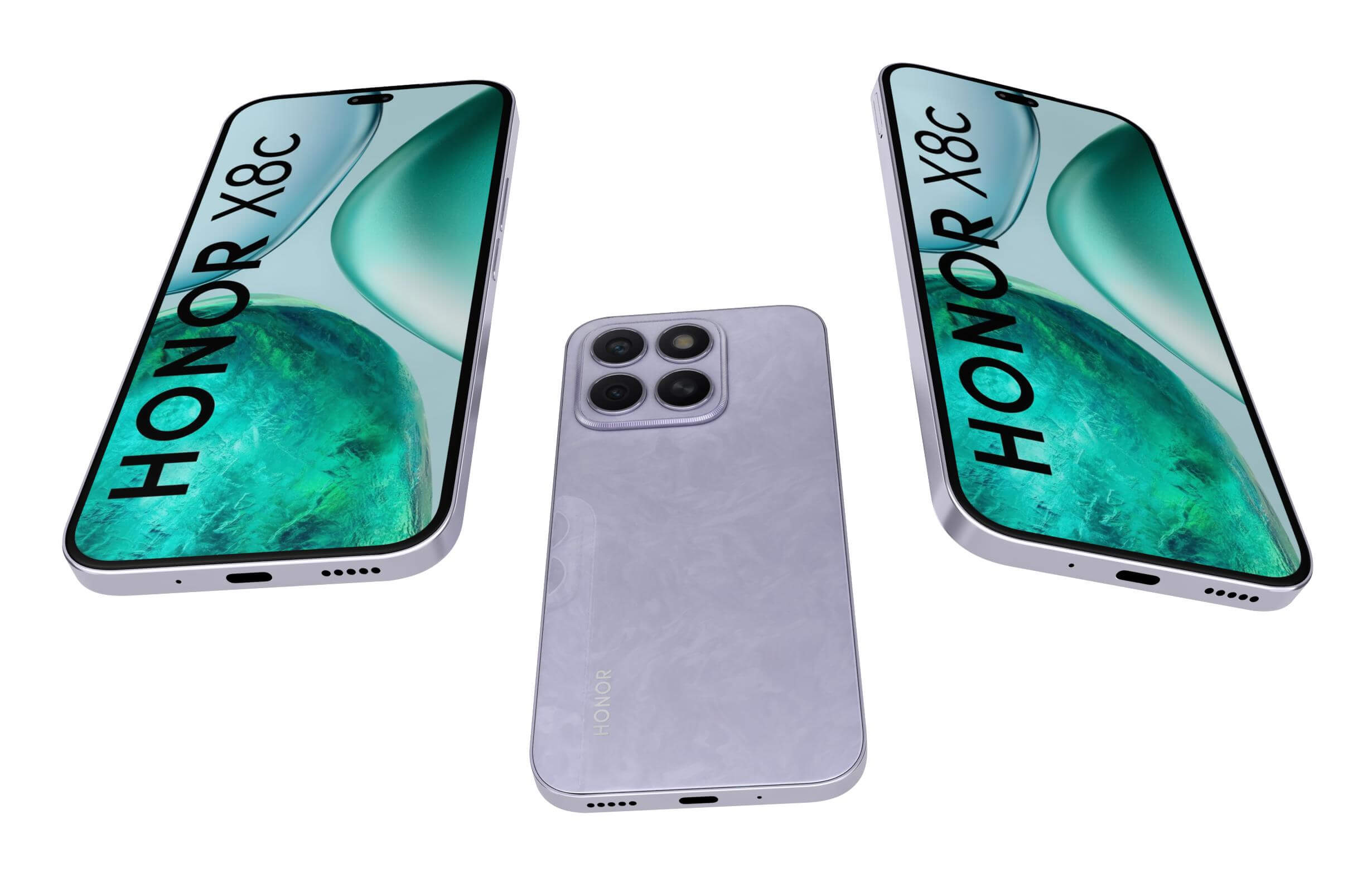 Honor X8C All Colors - 3D Model by Rever_Art