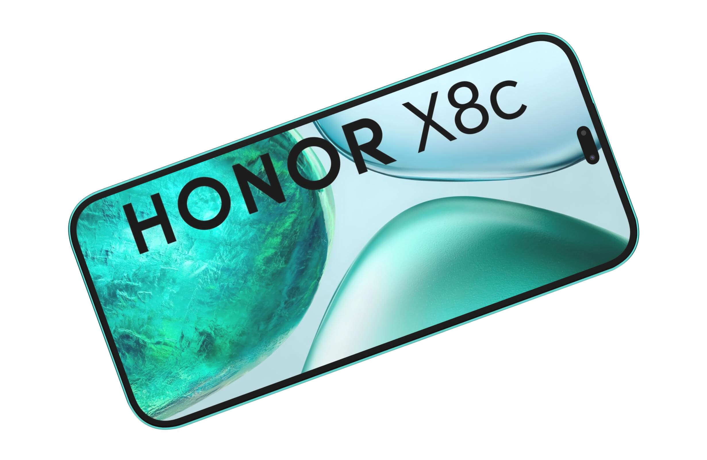 Honor X8C Green - 3D Model by Rever_Art