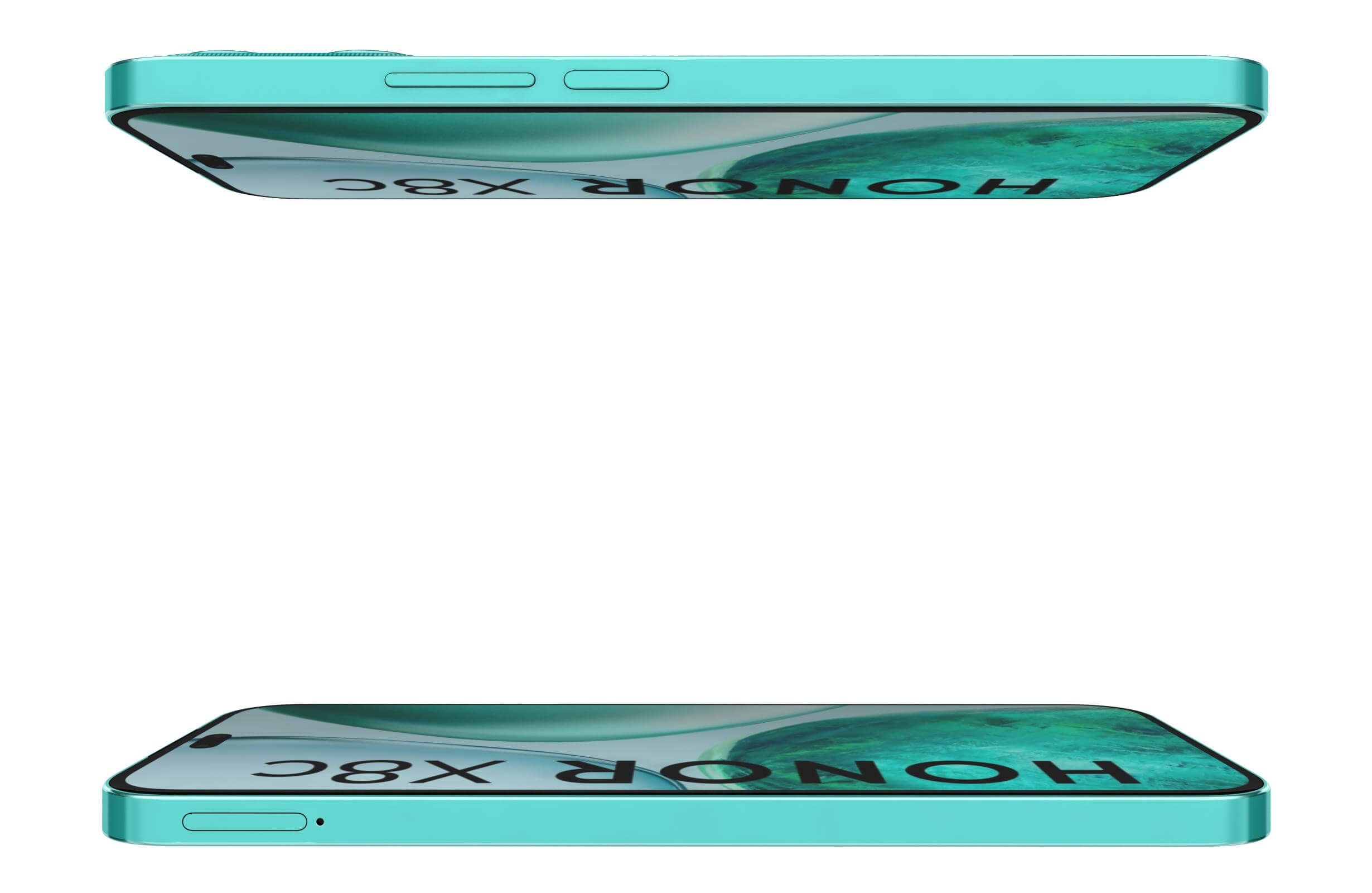 Honor X8C Green - 3D Model by Rever_Art