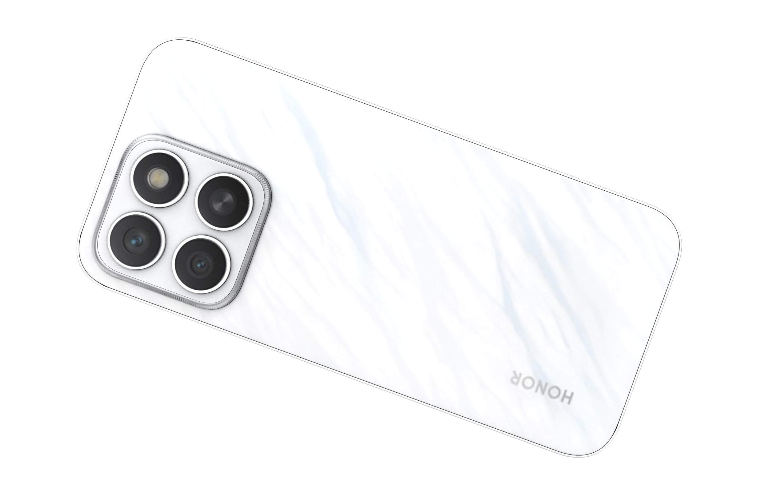 Honor X8C White - 3D Model by Rever_Art