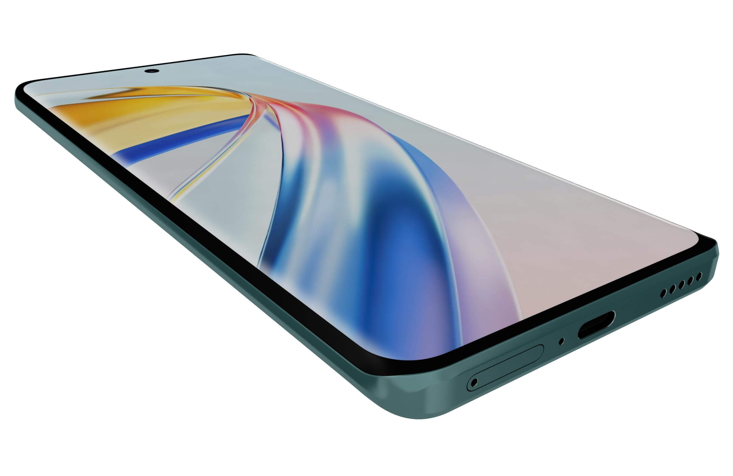 Honor X9B Emerald Green - 3D Model by Rever_Art