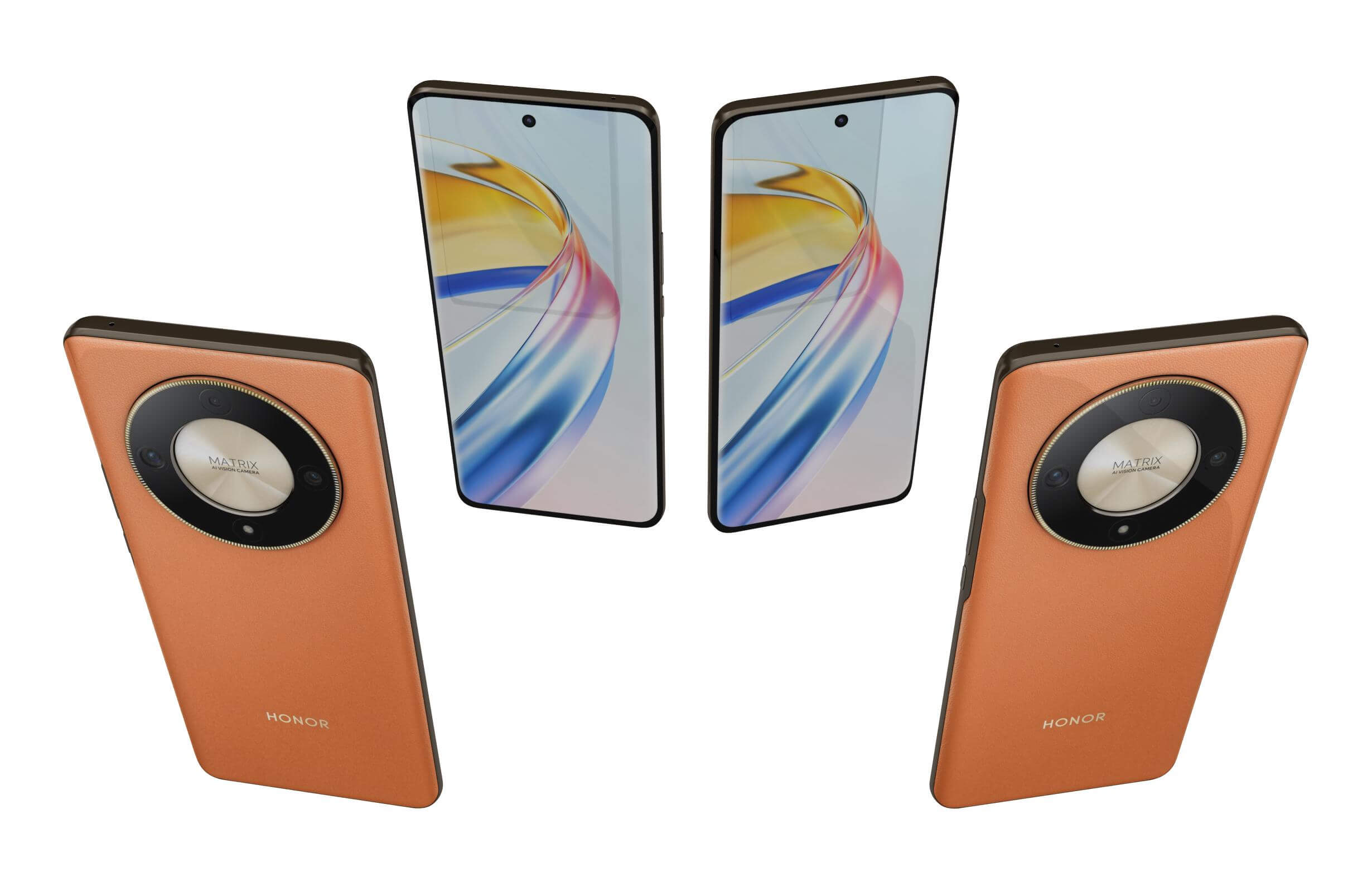 Honor X9B Sunrise Orange - 3D Model by Rever_Art