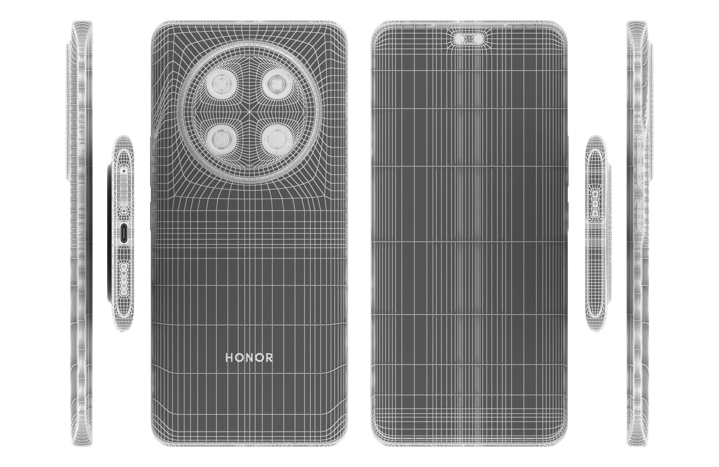 Honor X9C All Colors - 3D Model by Rever_Art