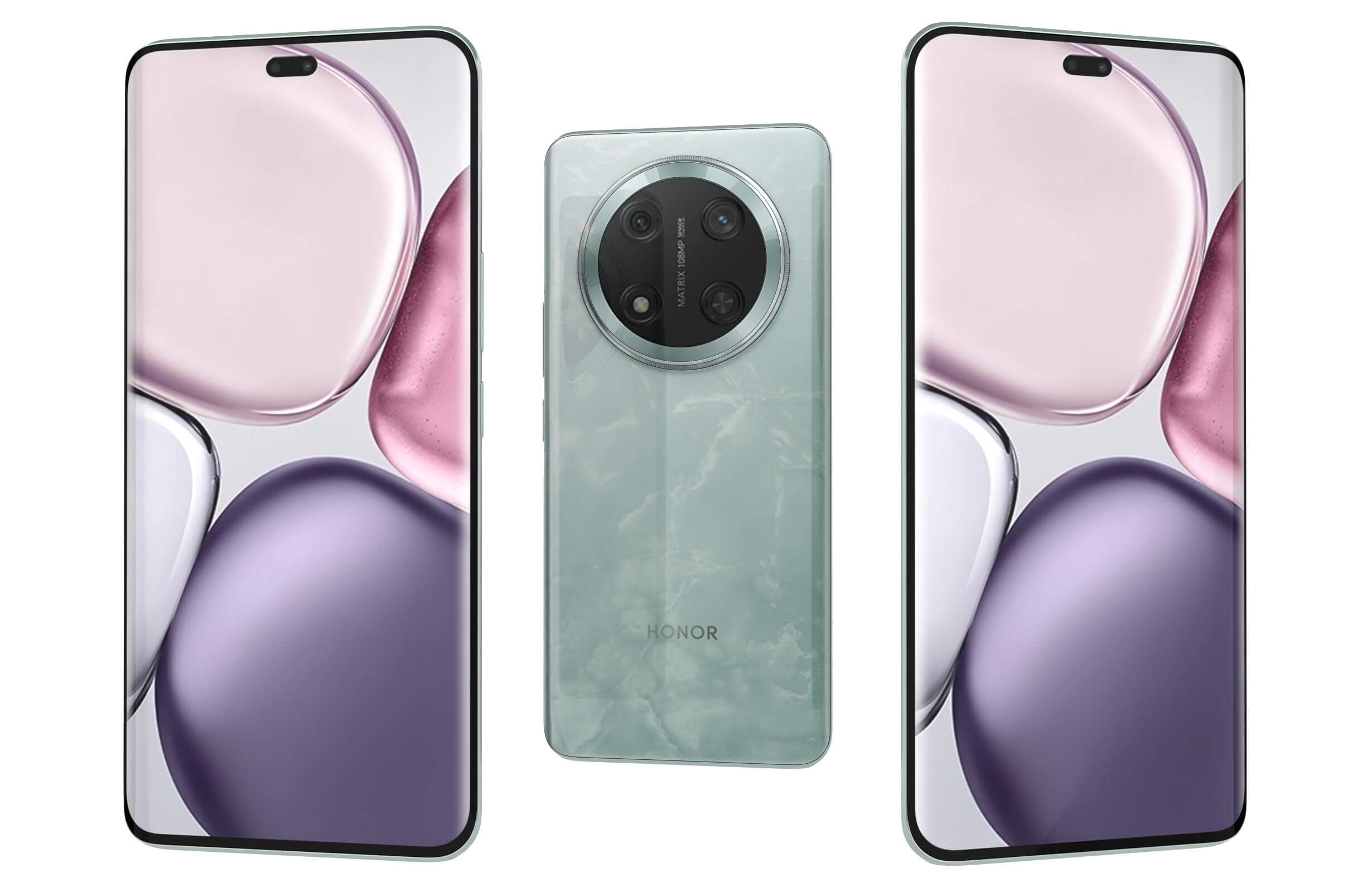 Honor X9C Jade Cyan - 3D Model by Rever_Art