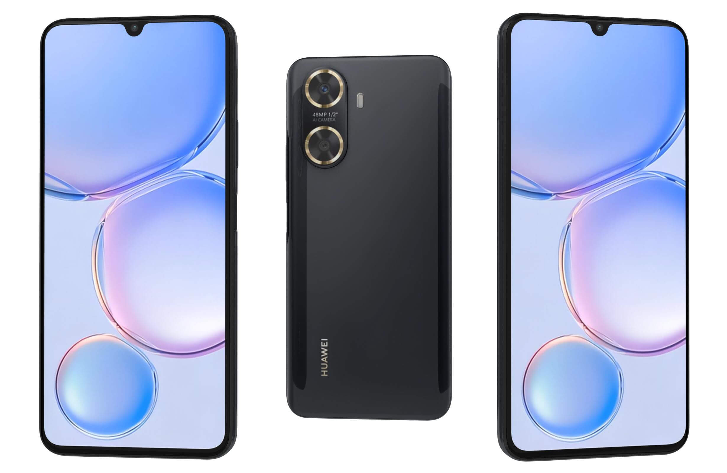 Huawei Enjoy 60 Black - 3D Model by Rever_Art