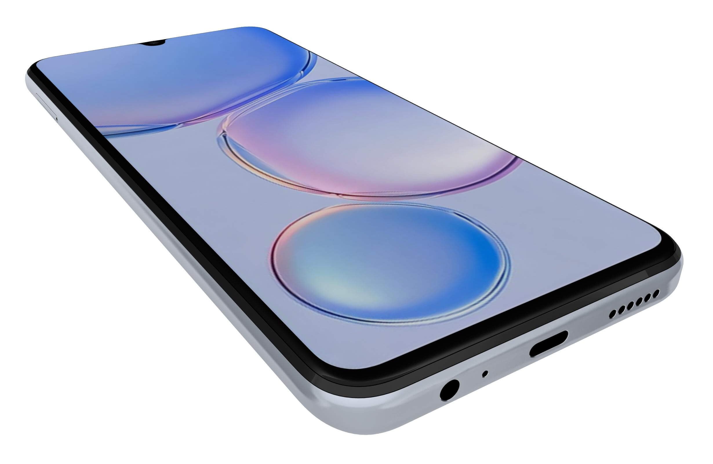 Huawei Enjoy 60 Blue - 3D Model by Rever_Art