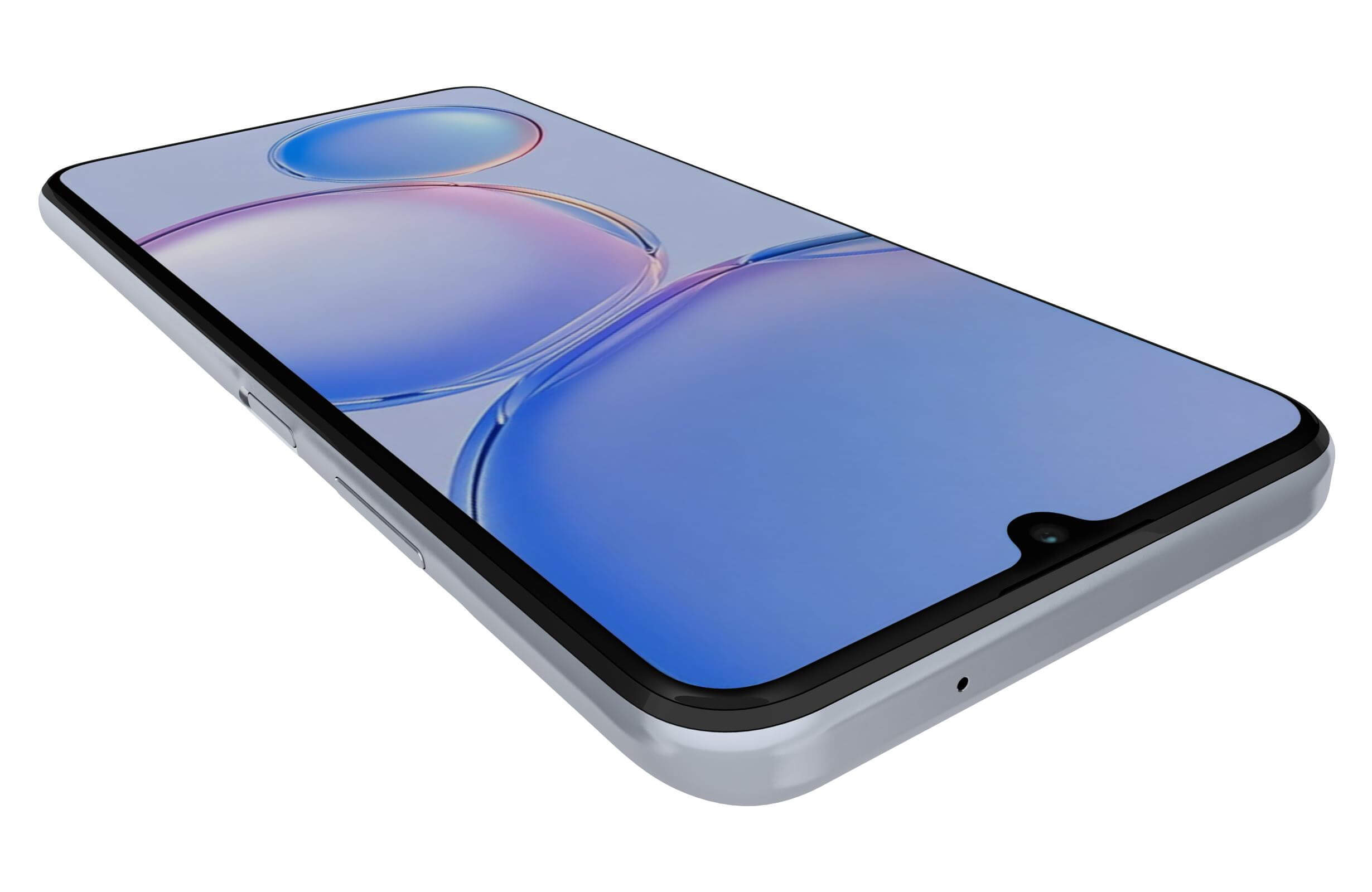 Huawei Enjoy 60 Blue - 3D Model by Rever_Art