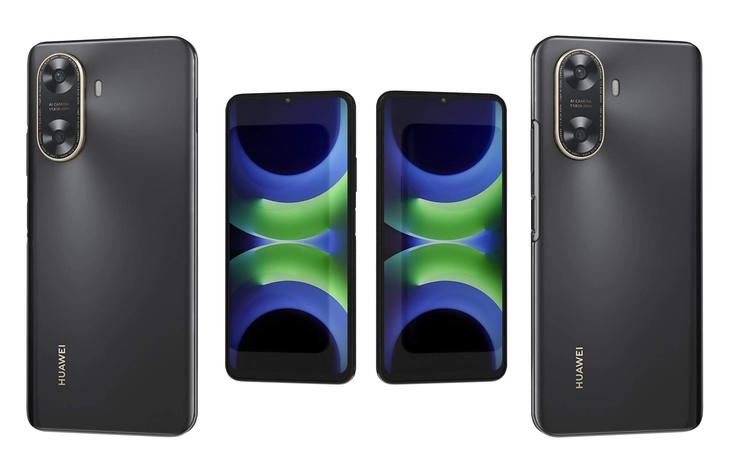 Huawei Enjoy 70Z All Colors - 3D Model by Rever_Art