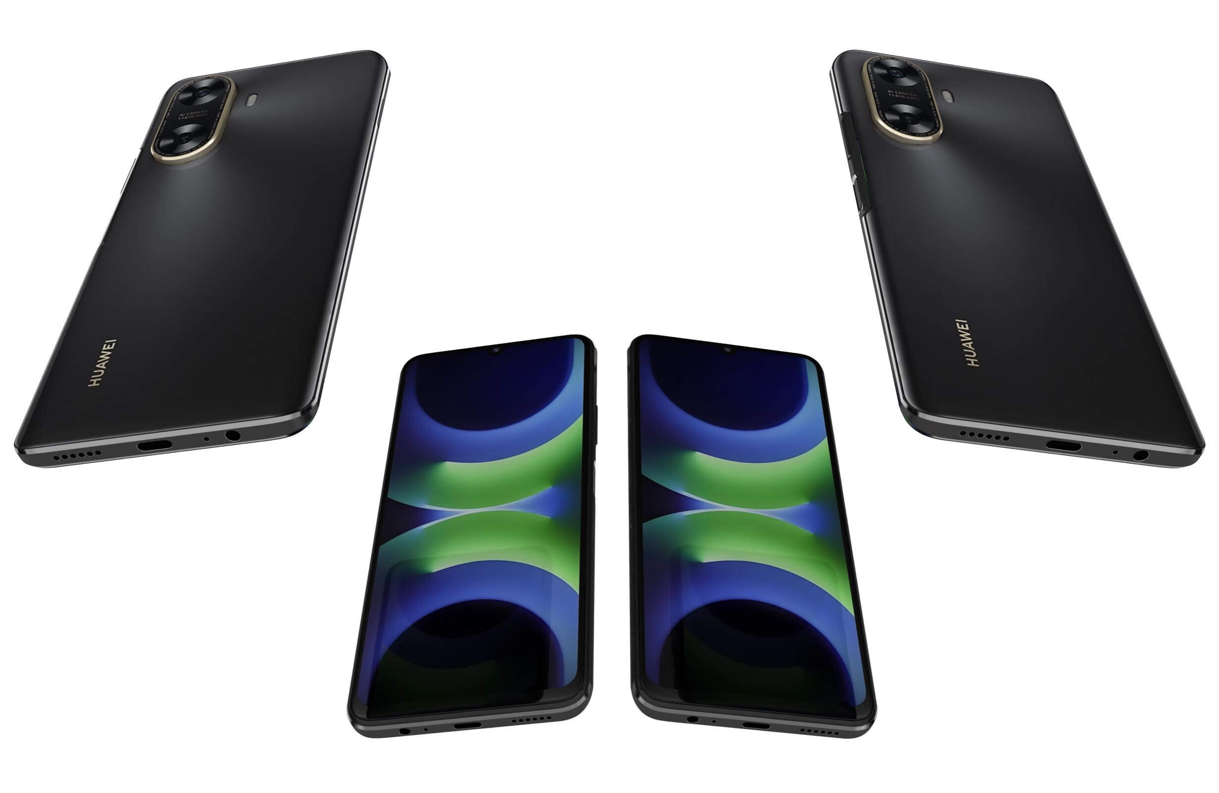 Huawei Enjoy 70Z All Colors - 3D Model by Rever_Art