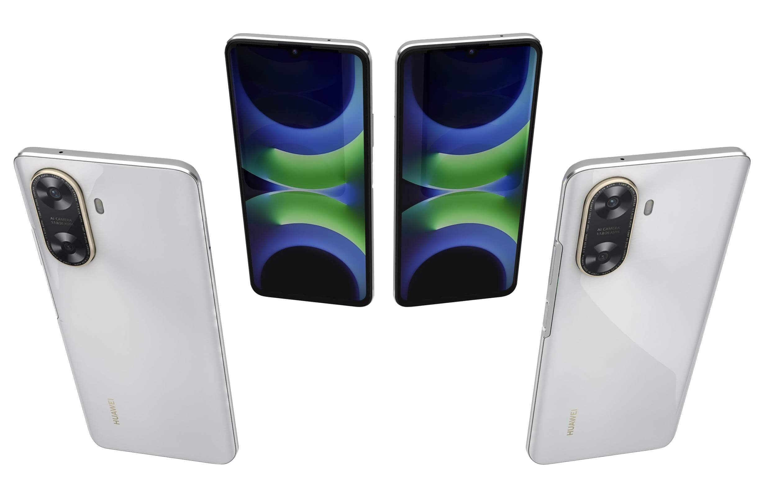 Huawei Enjoy 70Z All Colors - 3D Model by Rever_Art