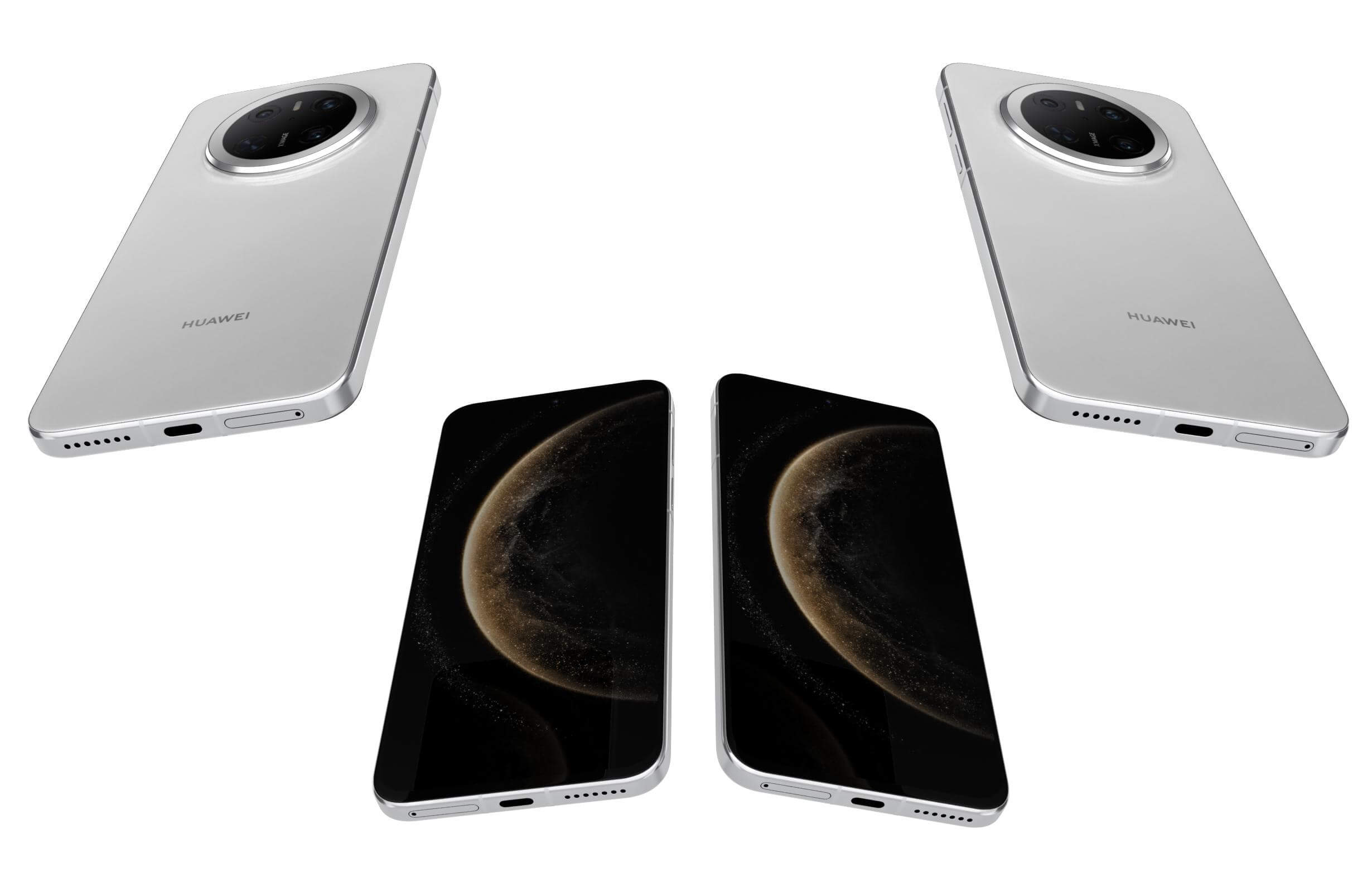 Huawei Mate 70 Snow White - 3D Model by Rever_Art