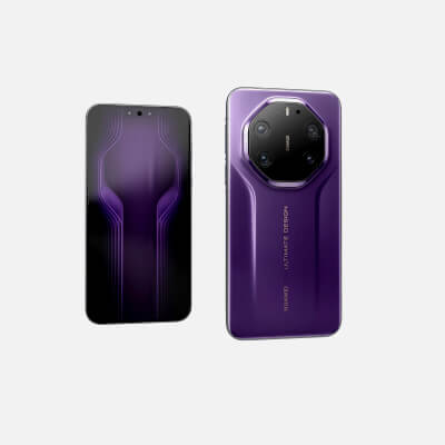 Huawei Mate 80 RS Ultimate Design Purple - 3D Model by Rever_Art