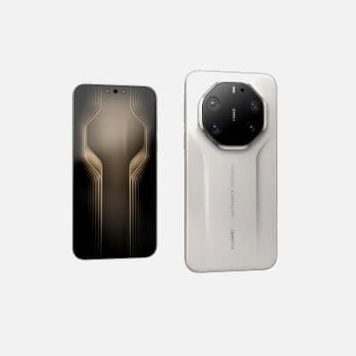Huawei Mate 80 RS Ultimate Design White - 3D Model by Rever_Art