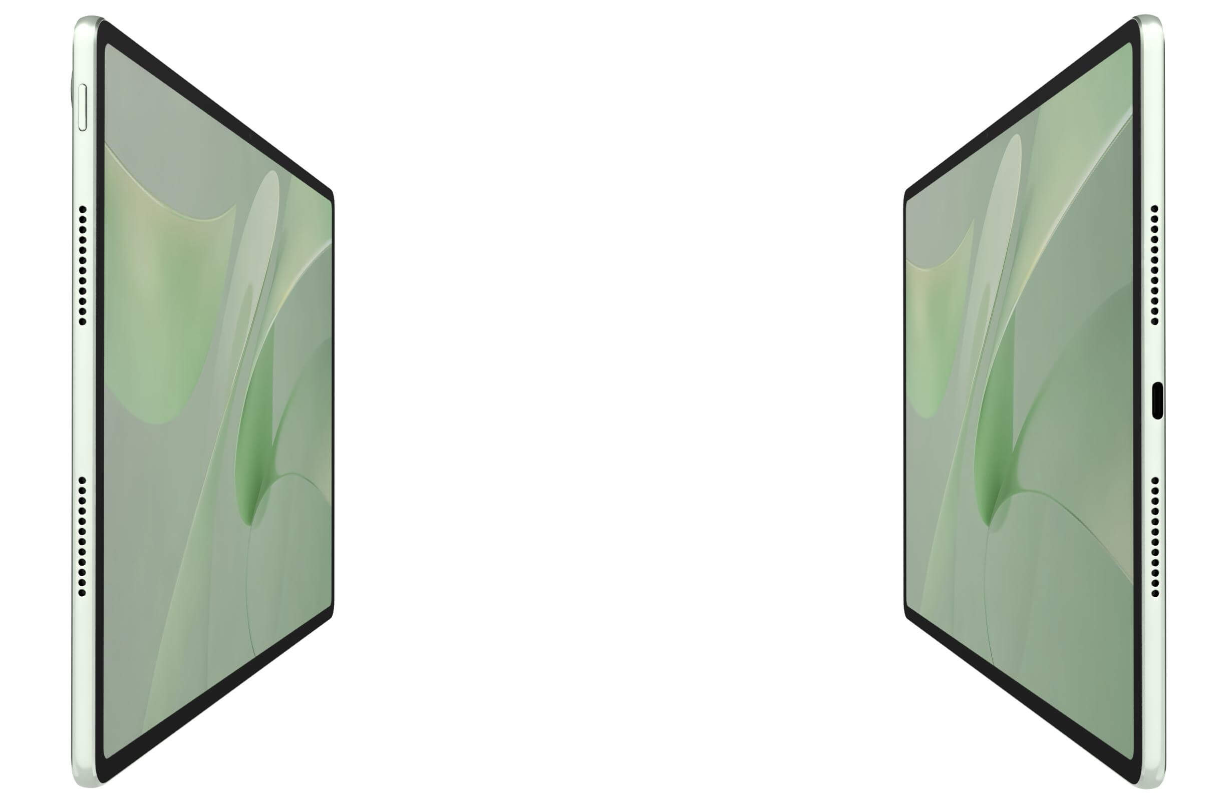 Huawei Matepad 12X Green and White - 3D Model by Rever_Art