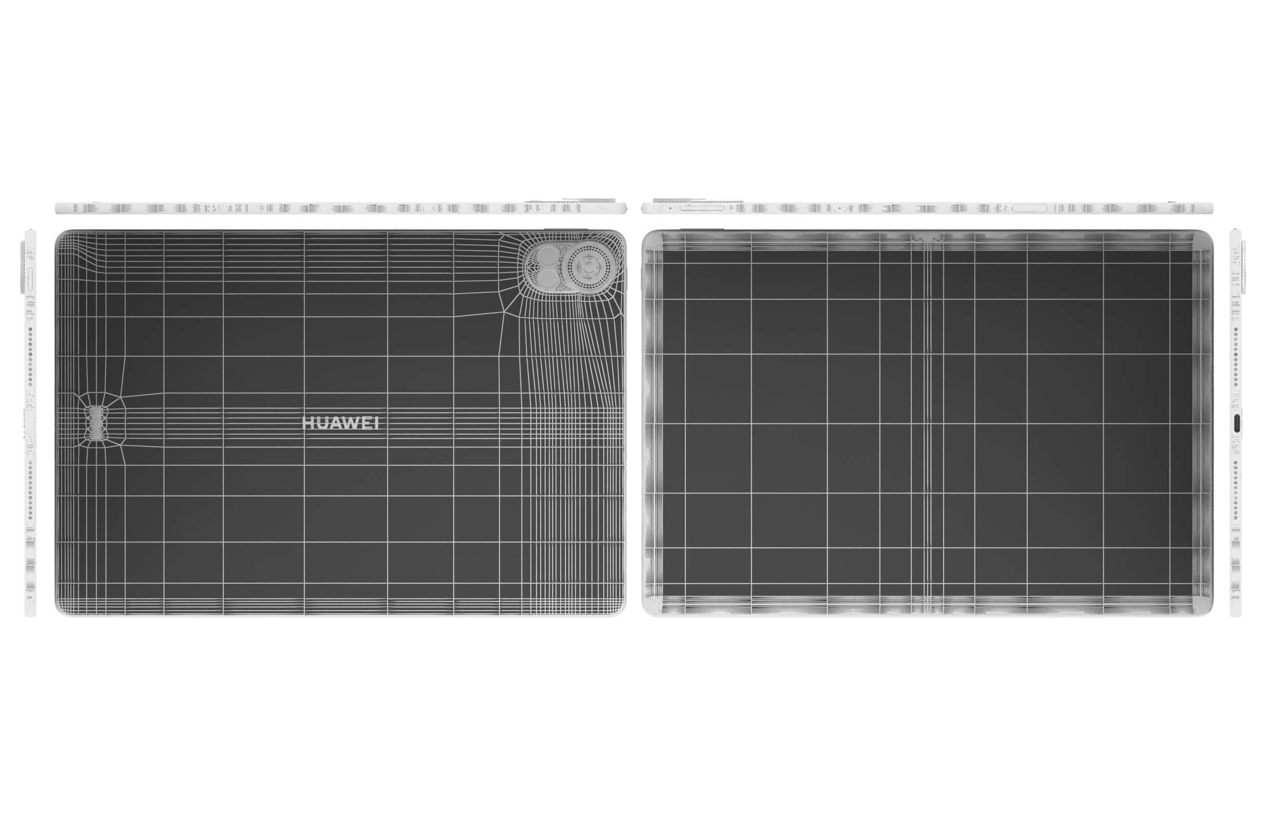 Huawei Matepad 12X Green - 3D Model by Rever_Art