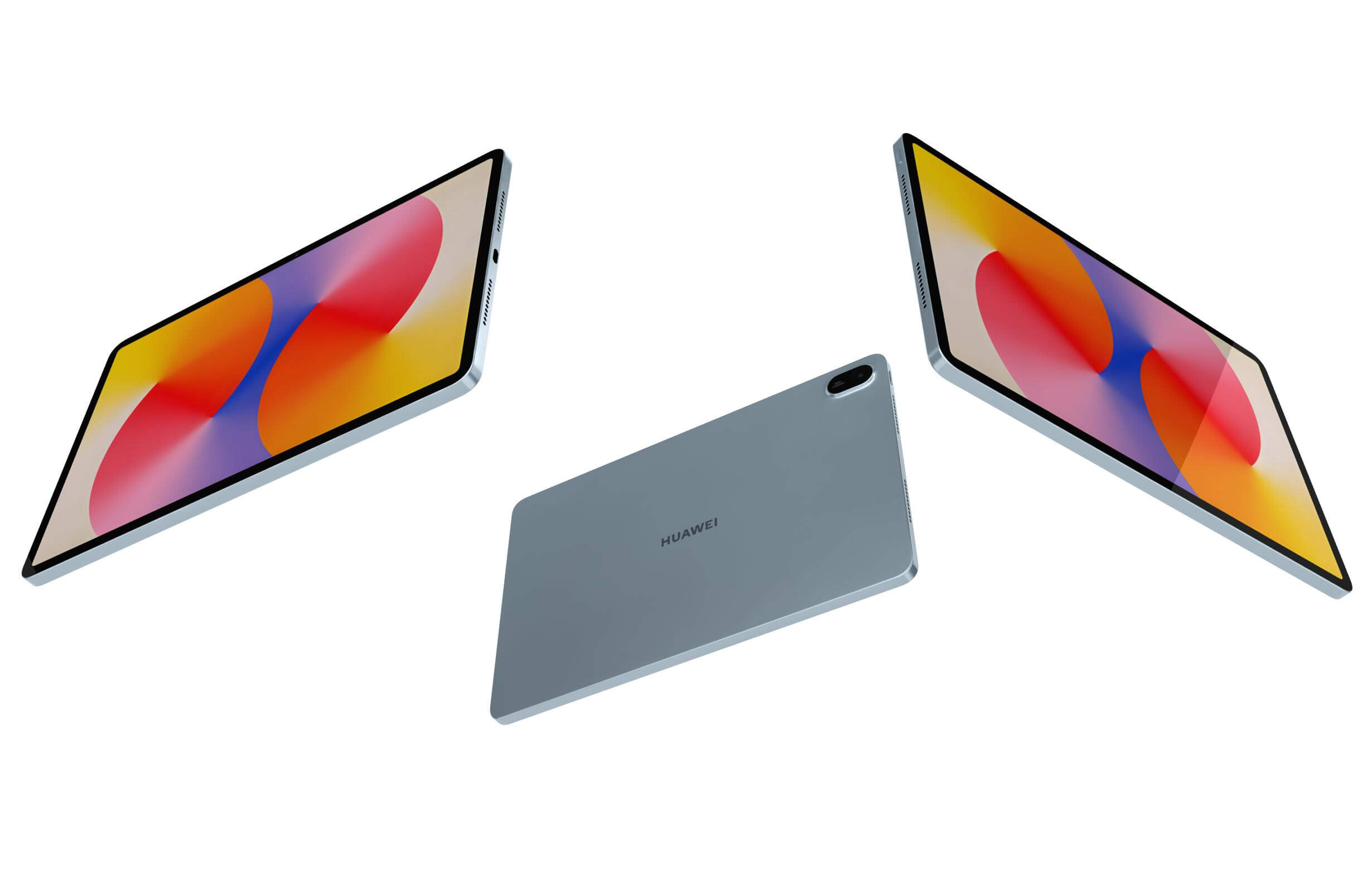 Huawei Matepad SE 11 Nebula Gray and Crystal Blue - 3D Model by Rever_Art
