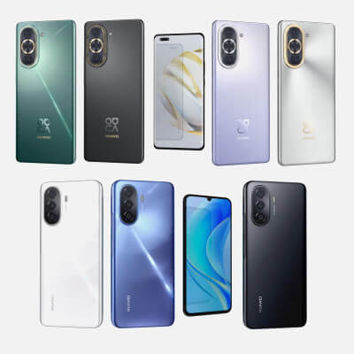 Huawei Nova 10 Pro and Y70 - 3D Model by Rever_Art
