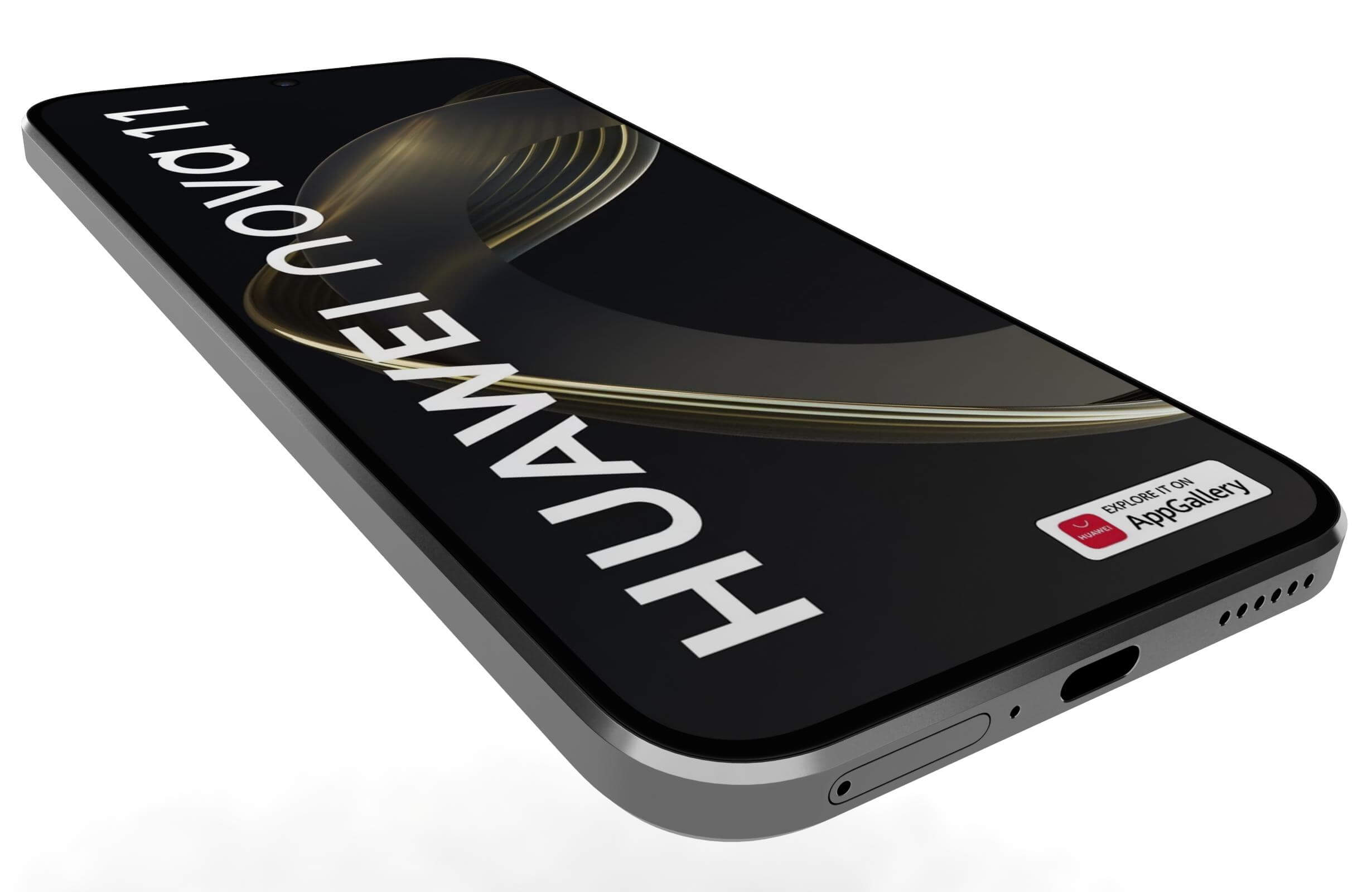 Huawei Nova 11 Black - 3D Model by Rever_Art