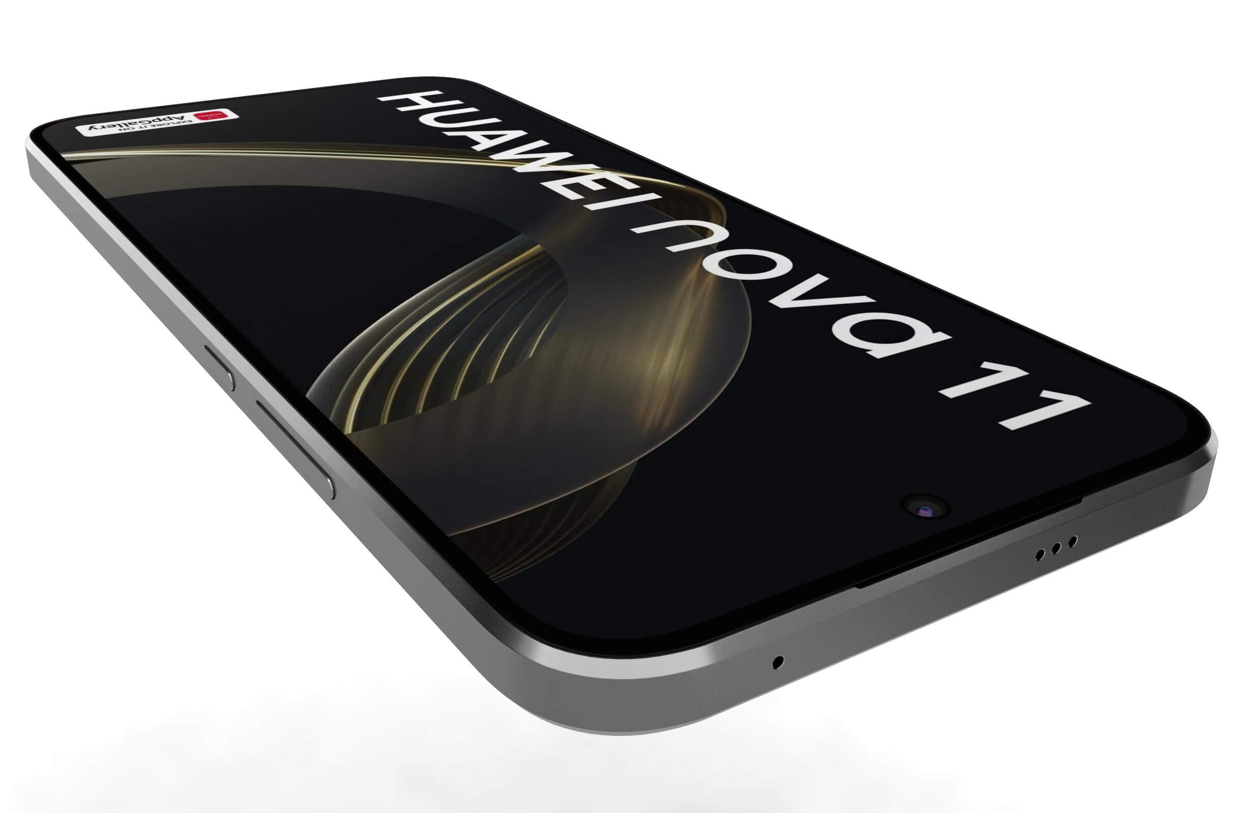Huawei Nova 11 Black - 3D Model by Rever_Art