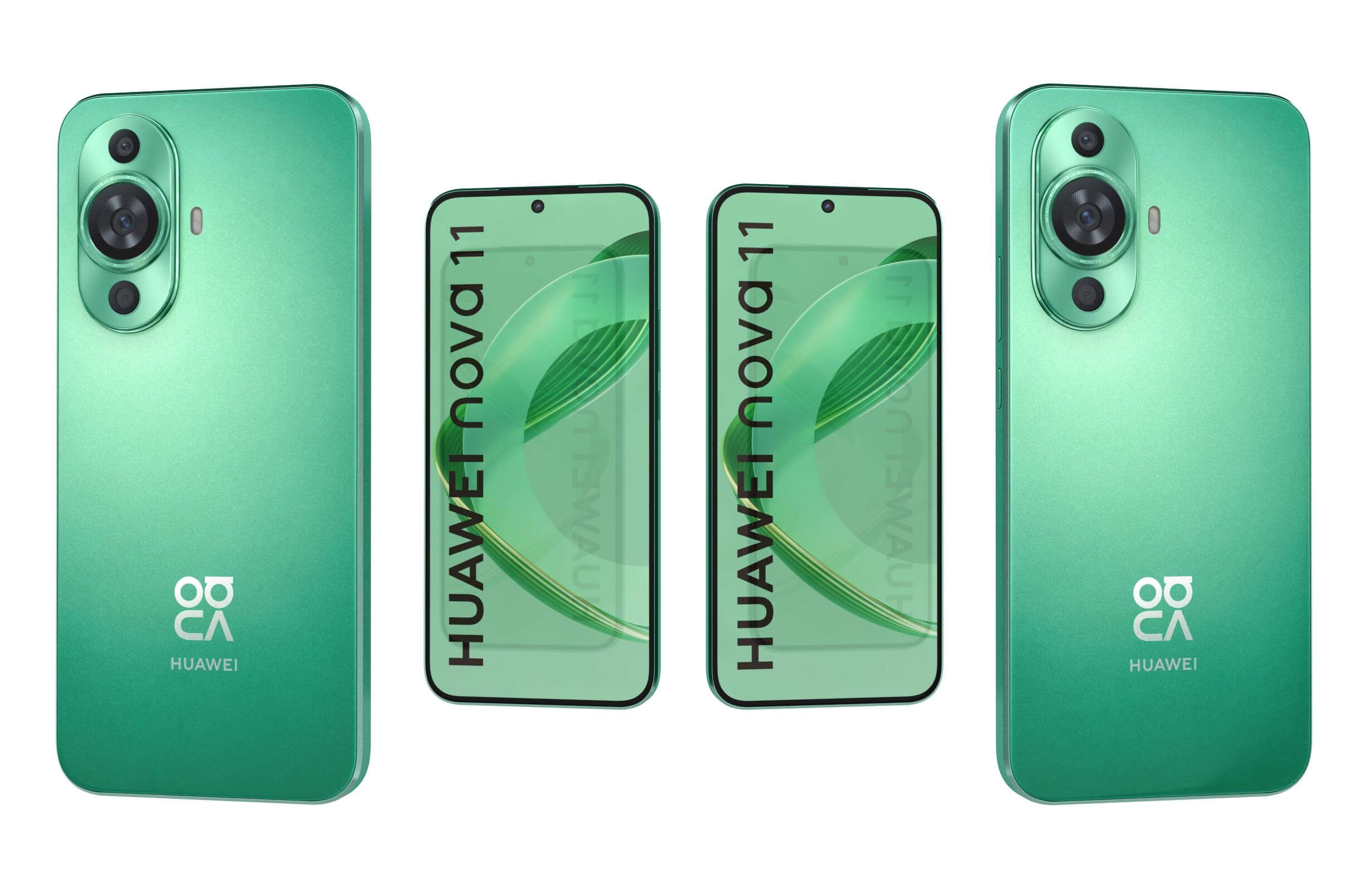 Huawei Nova 11 Green - 3D Model by Rever_Art