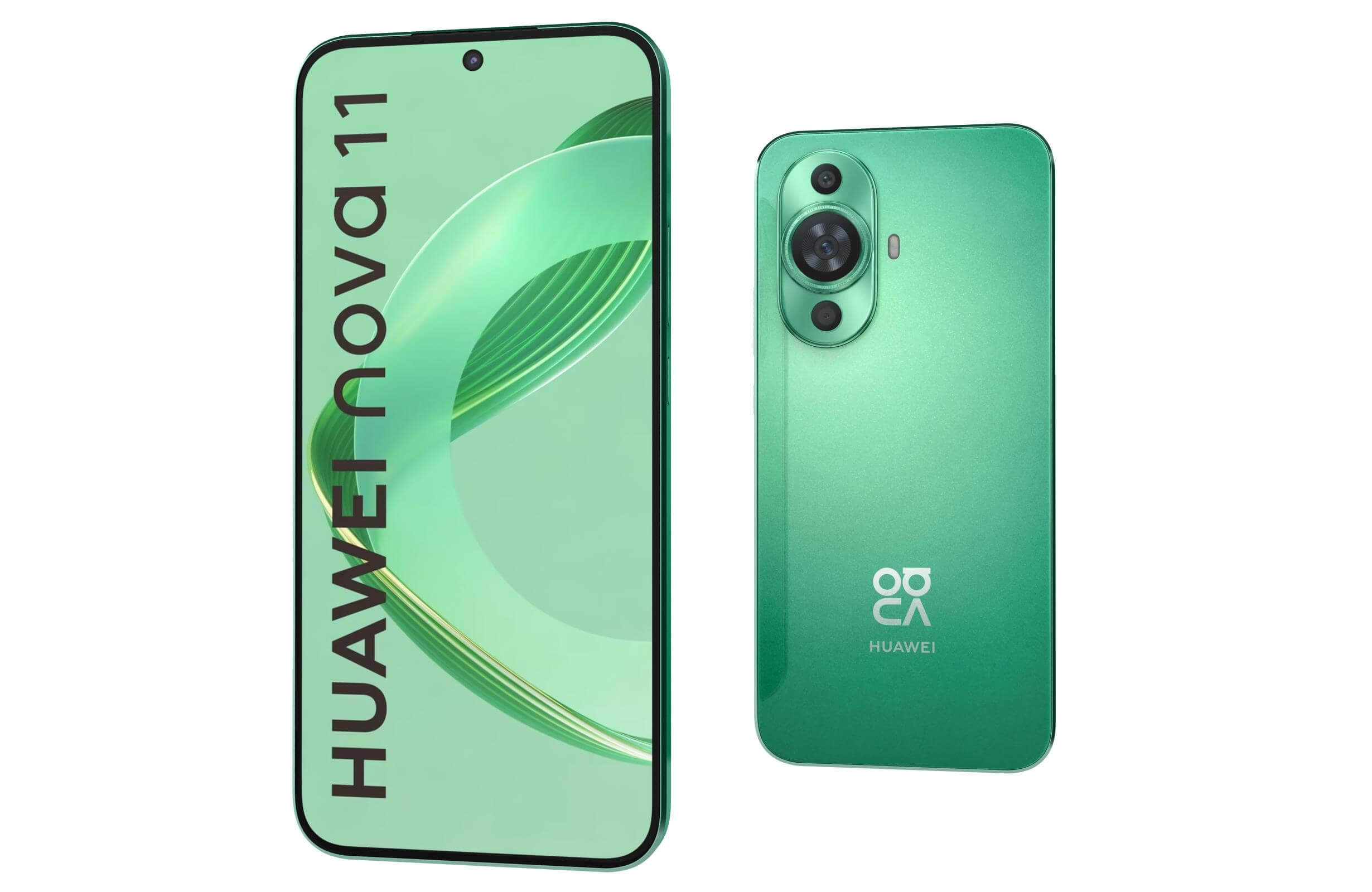 Huawei Nova 11 Green - 3D Model by Rever_Art