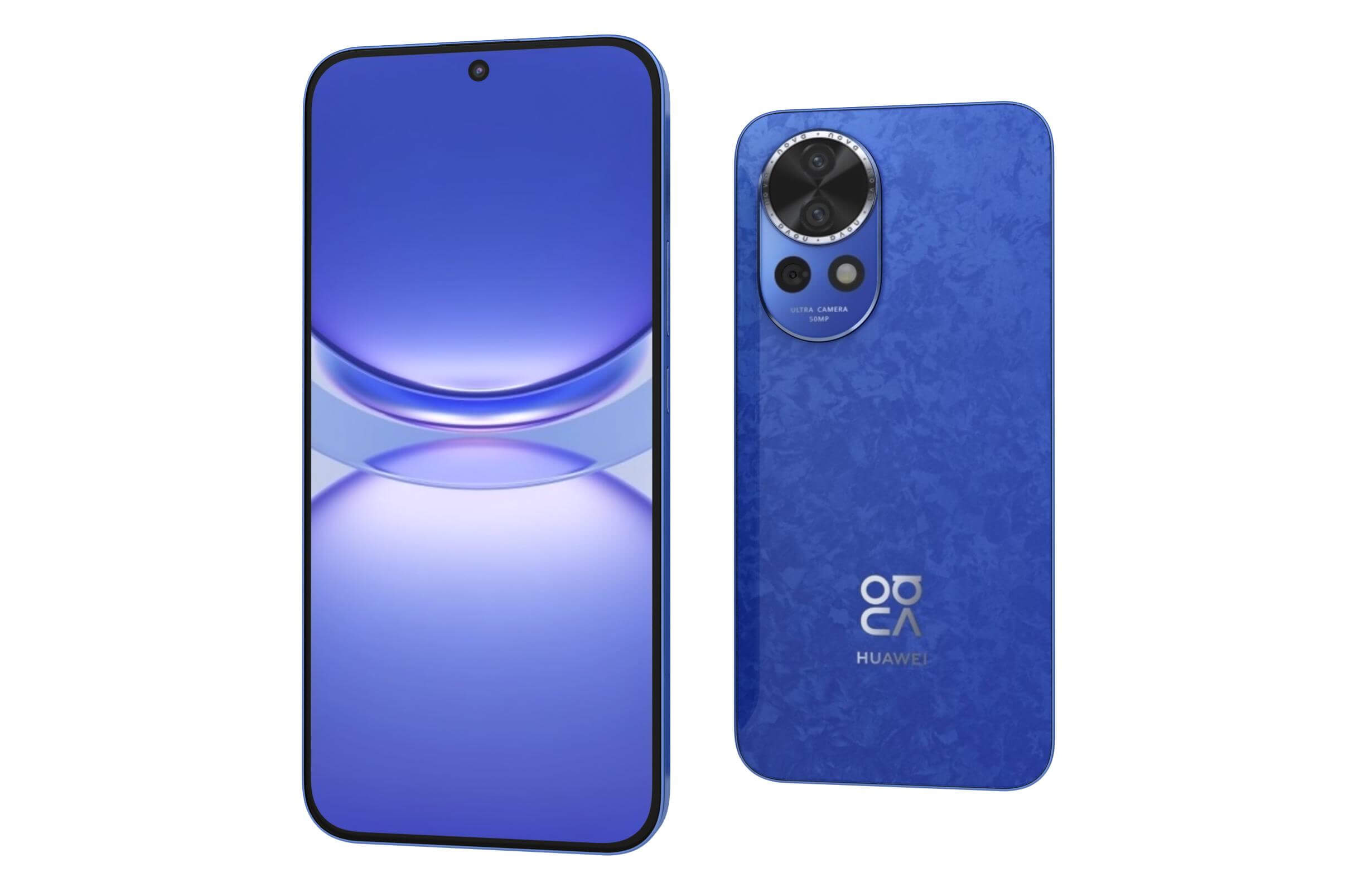 Huawei Nova 12 Blue - 3D Model by Rever_Art