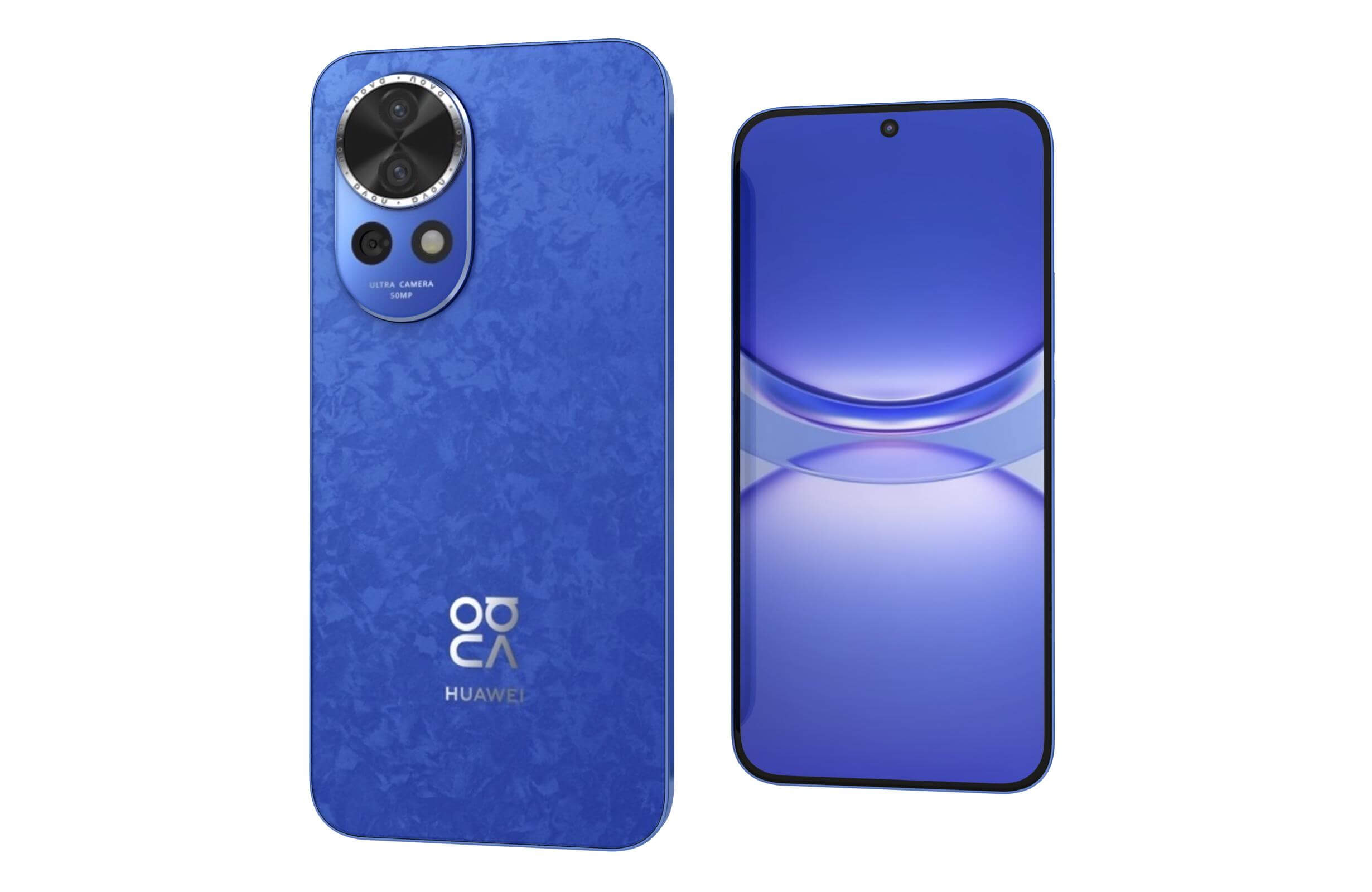 Huawei Nova 12 Blue - 3D Model by Rever_Art