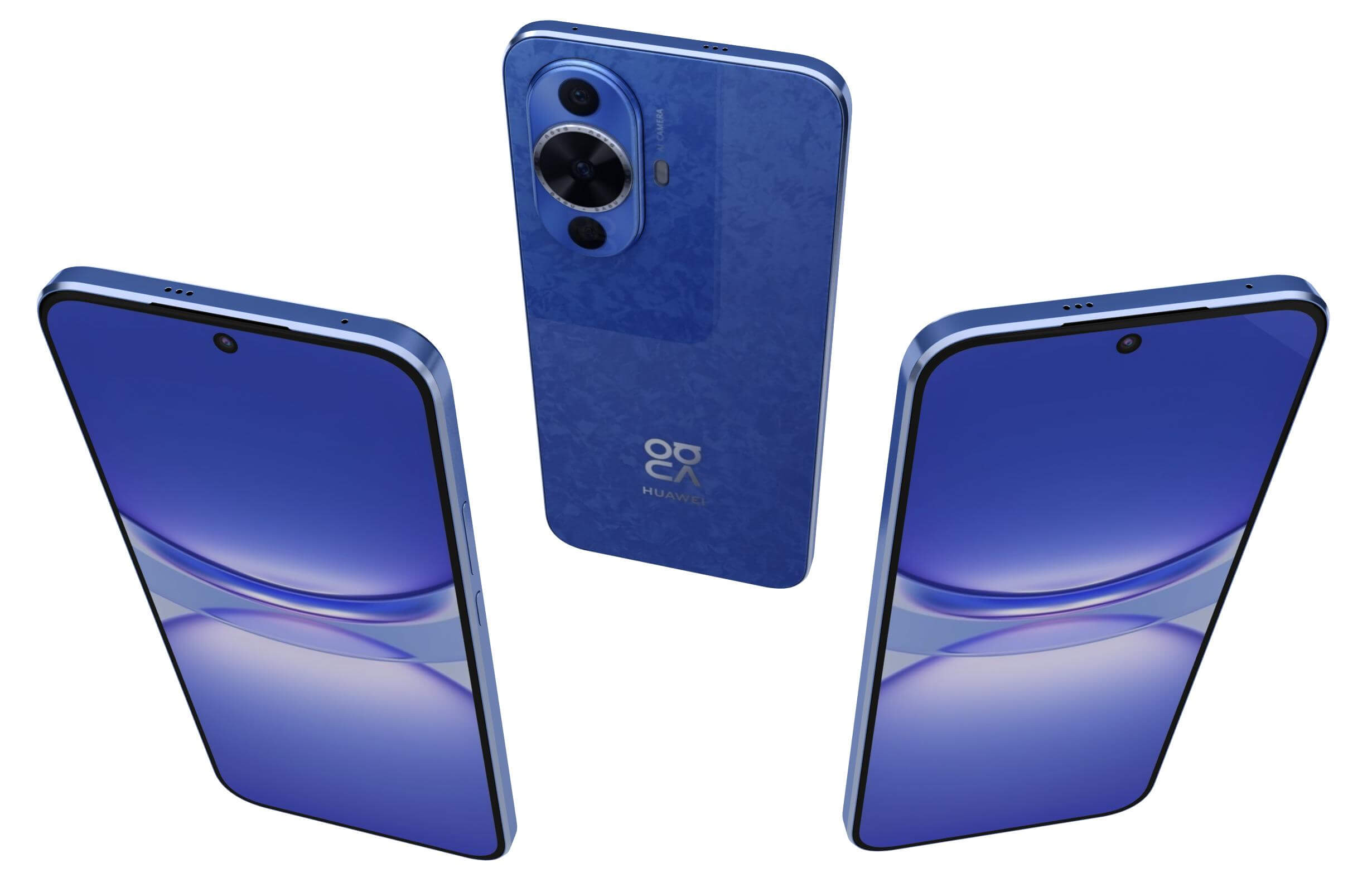 Huawei Nova 12 Lite Blue - 3D Model by Rever_Art