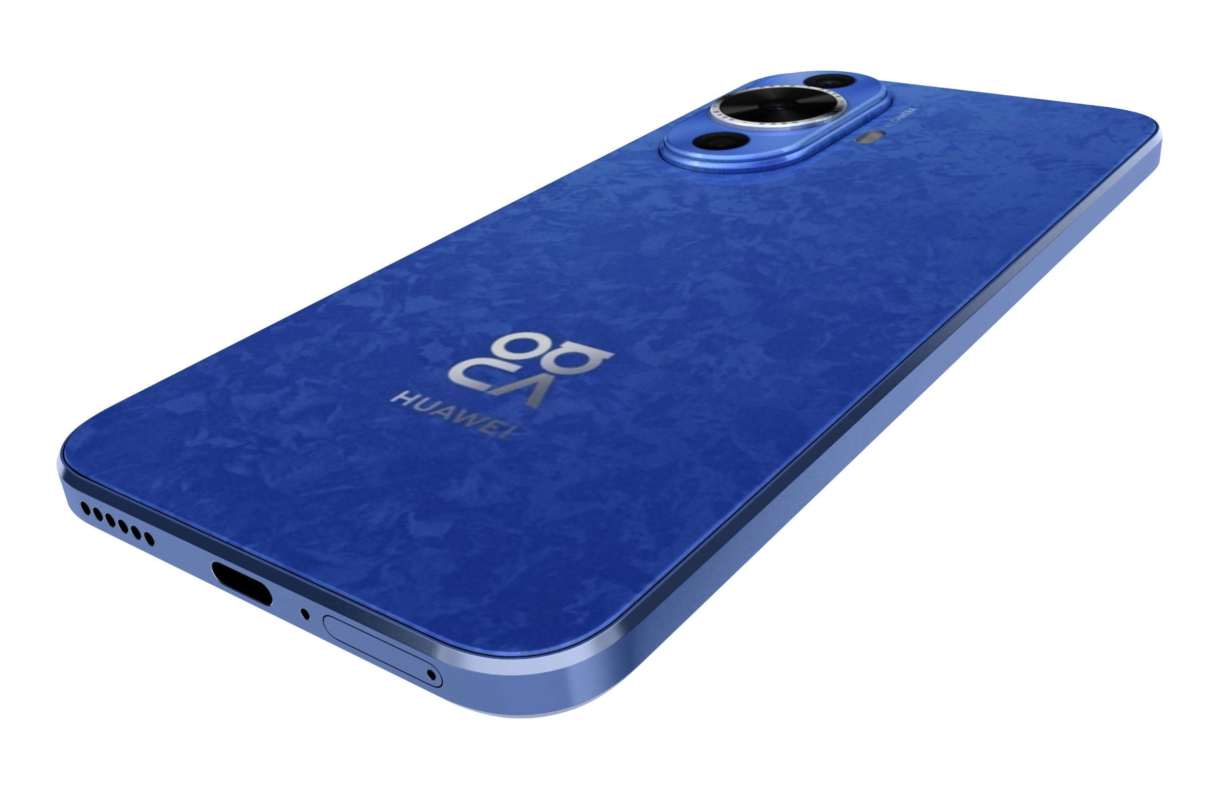 Huawei Nova 12 Lite Blue - 3D Model by Rever_Art