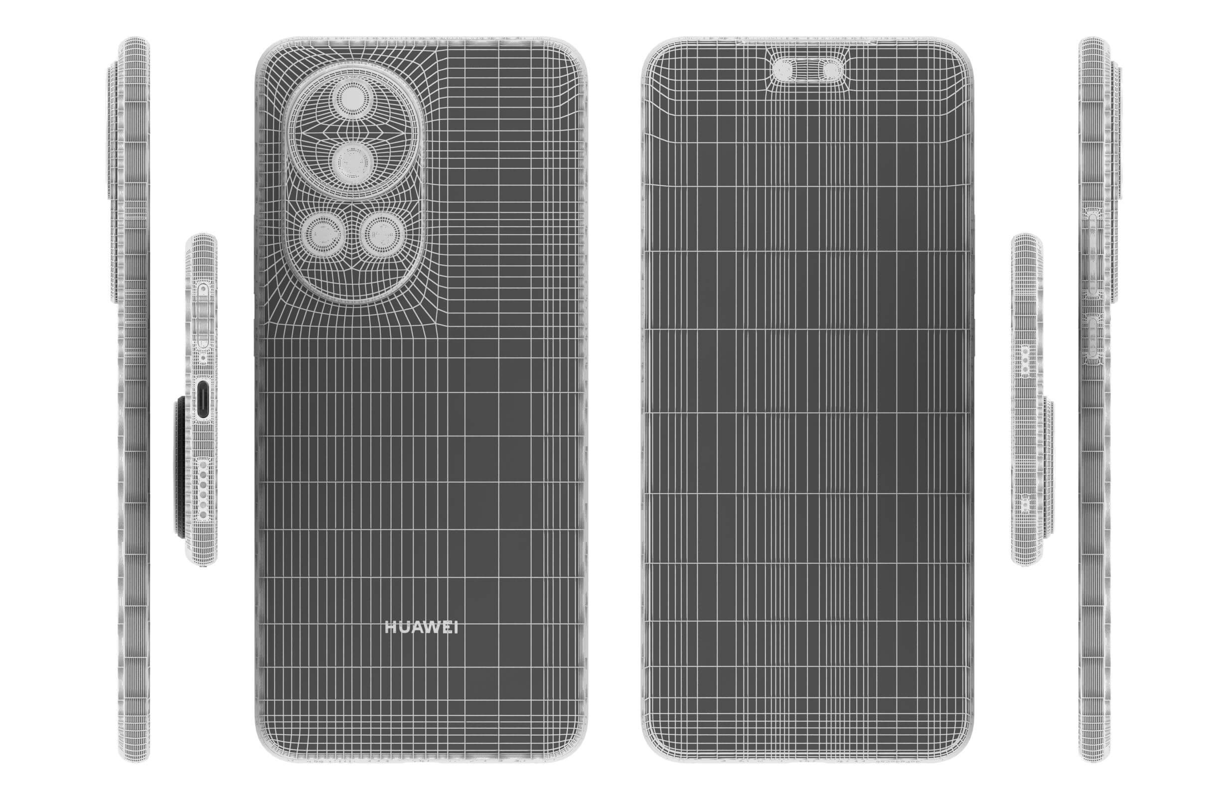 Huawei Nova 12 Pro All Colors - 3D Model by Rever_Art