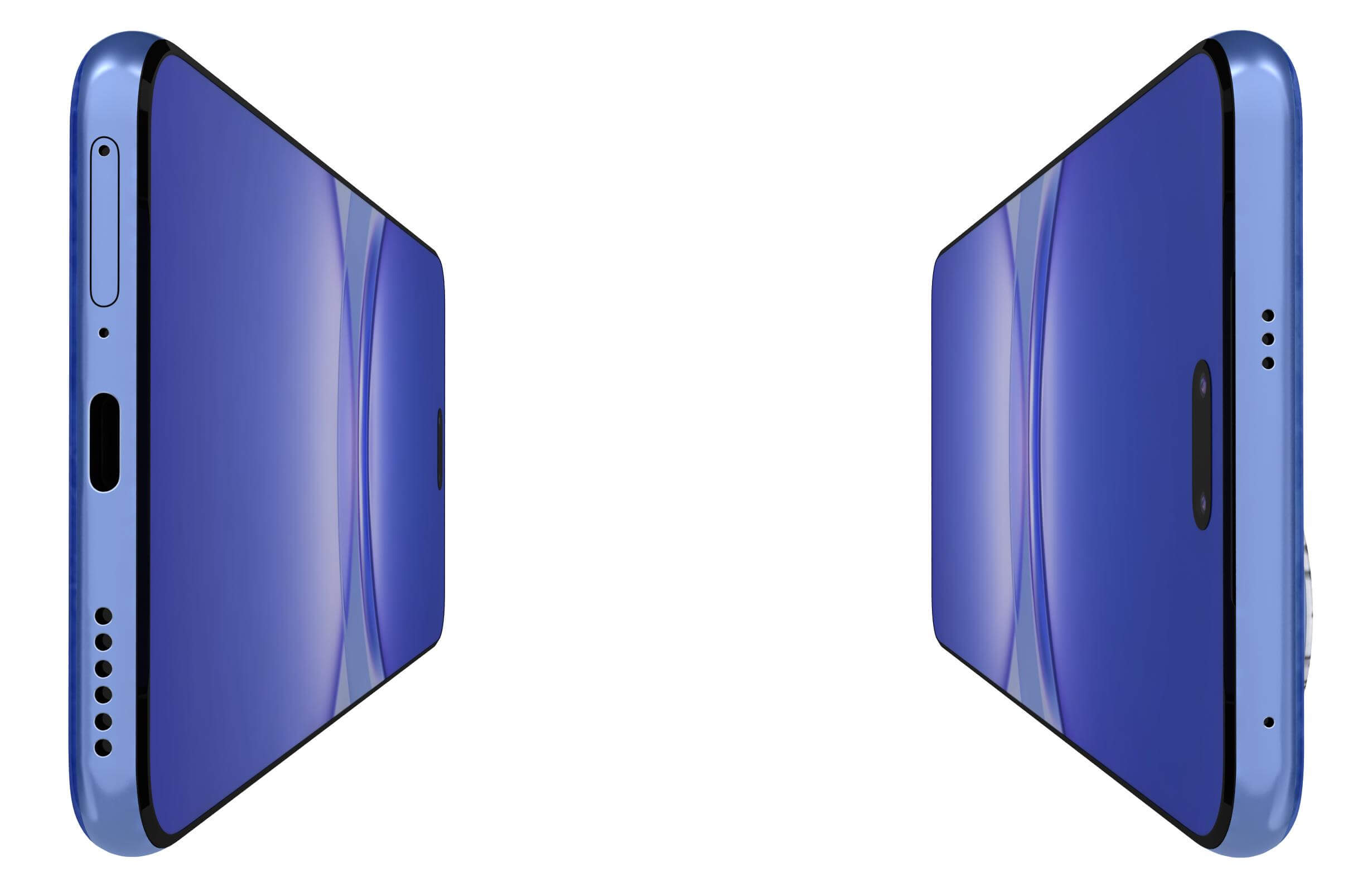 Huawei Nova 12 Pro Blue - 3D Model by Rever_Art