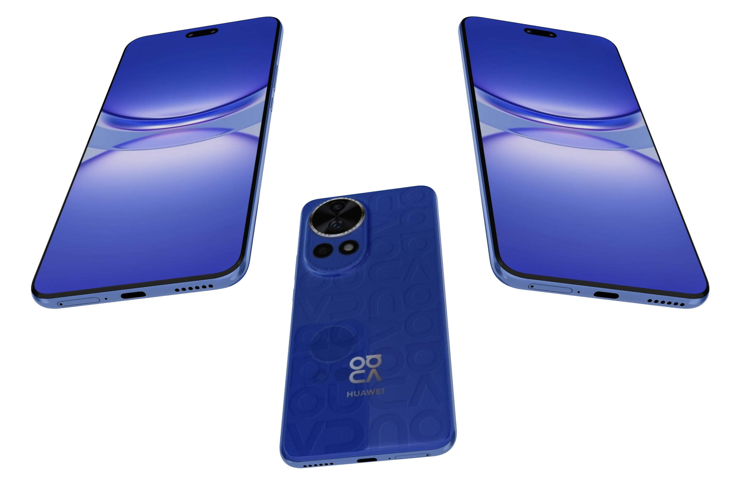 Huawei Nova 12 Ultra Blue - 3D Model by Rever_Art