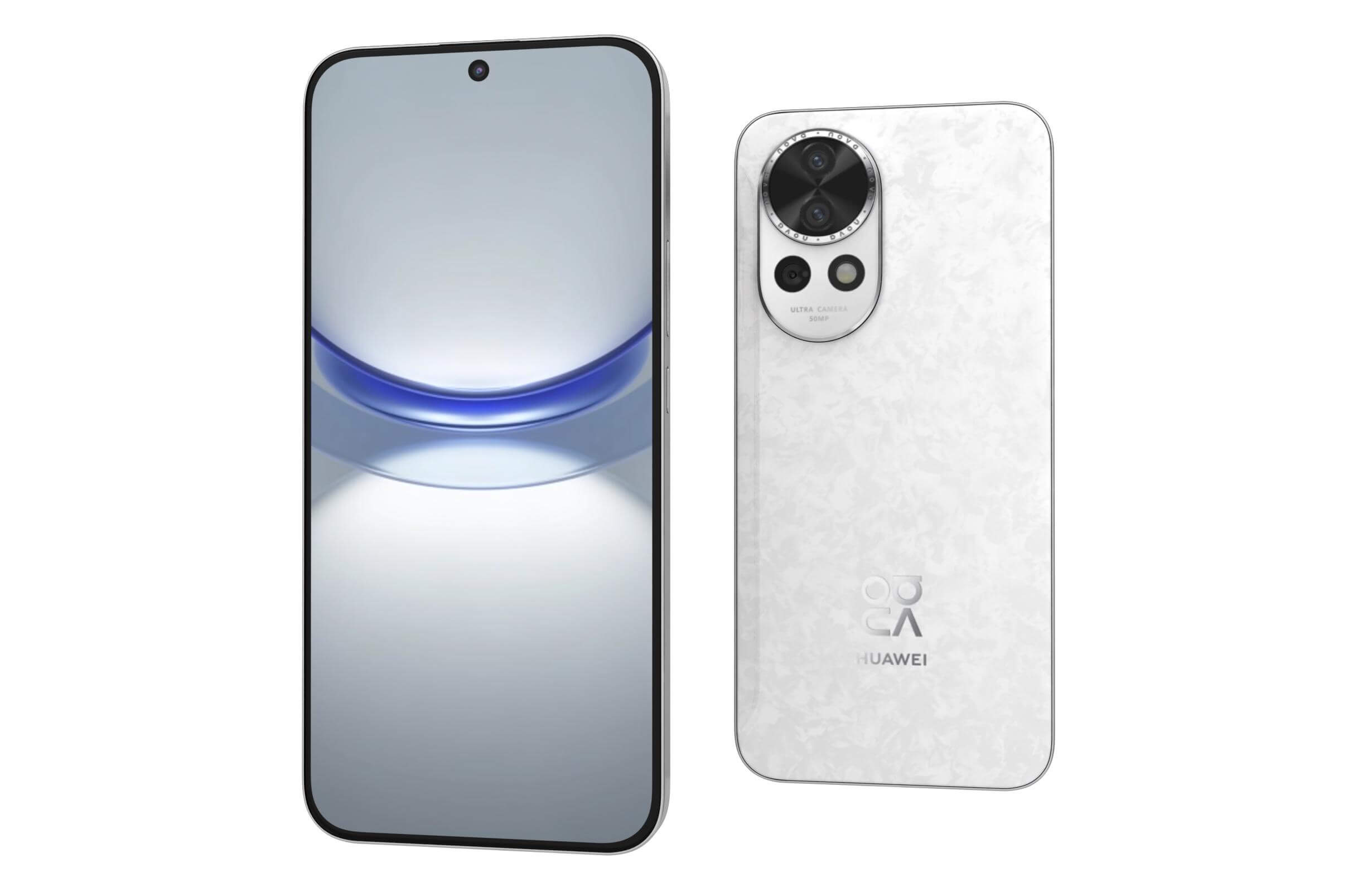 Huawei Nova 12 White - 3D Model by Rever_Art