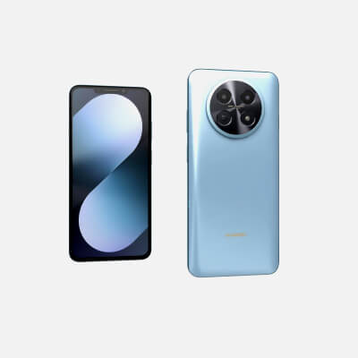 Huawei Nova 14I Specs Blue - 3D Model by Rever_Art