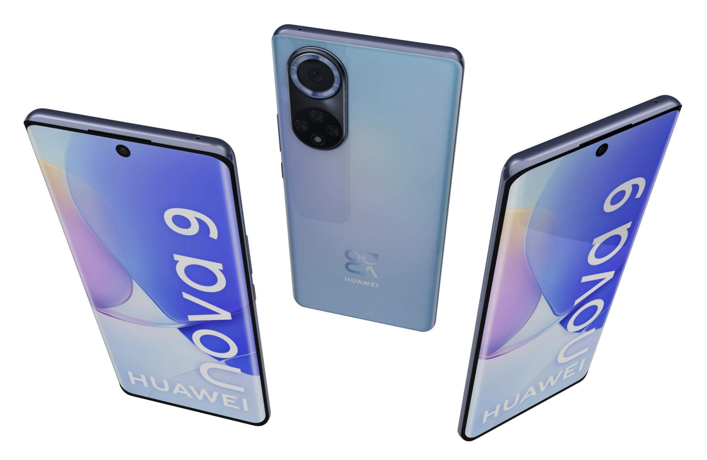 Huawei Nova 9 Starry Blue - 3D Model by Rever_Art