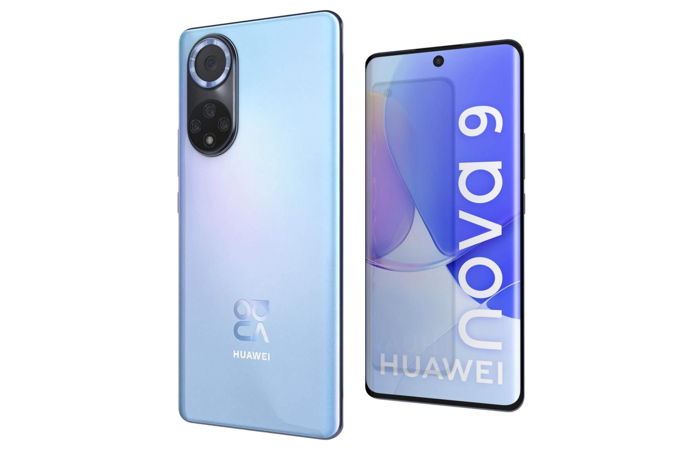Huawei Nova 9 Starry Blue - 3D Model by Rever_Art