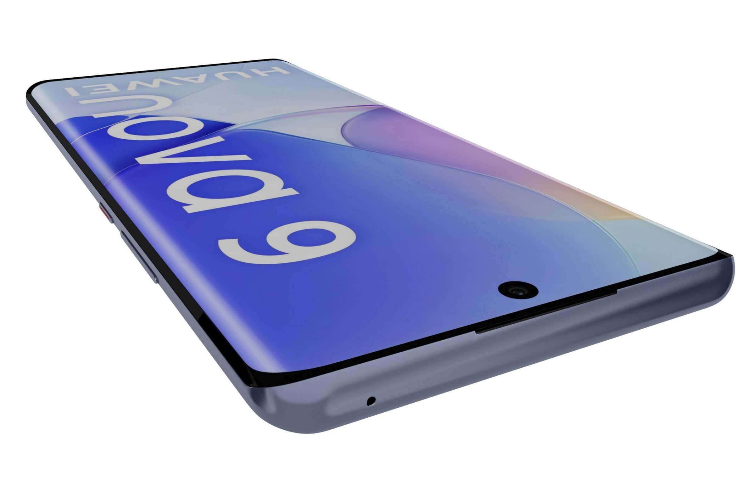 Huawei Nova 9 Starry Blue - 3D Model by Rever_Art
