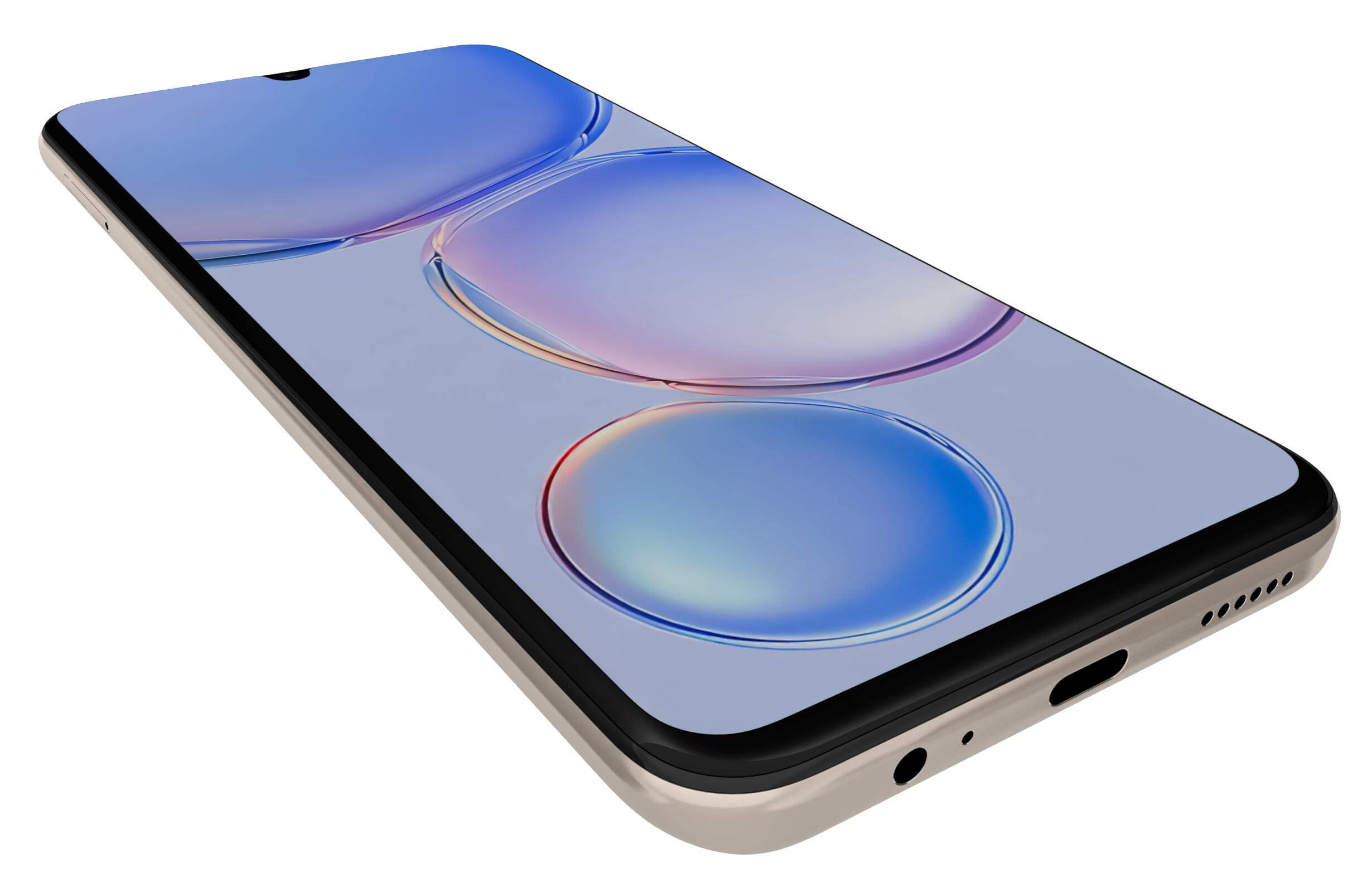 Huawei Nova Y71 Gold - 3D Model by Rever_Art