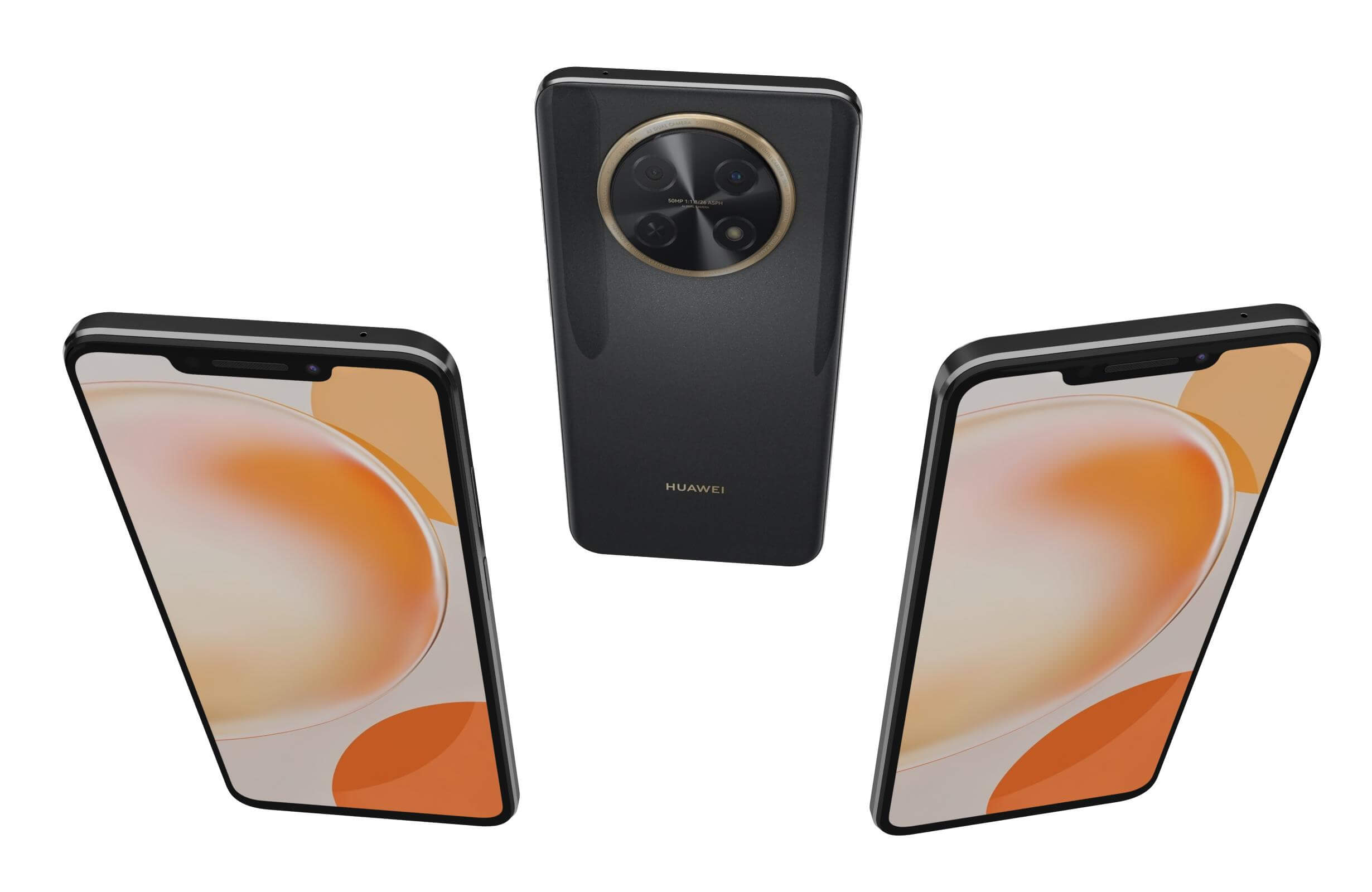 Huawei Nova Y91 Black - 3D Model by Rever_Art