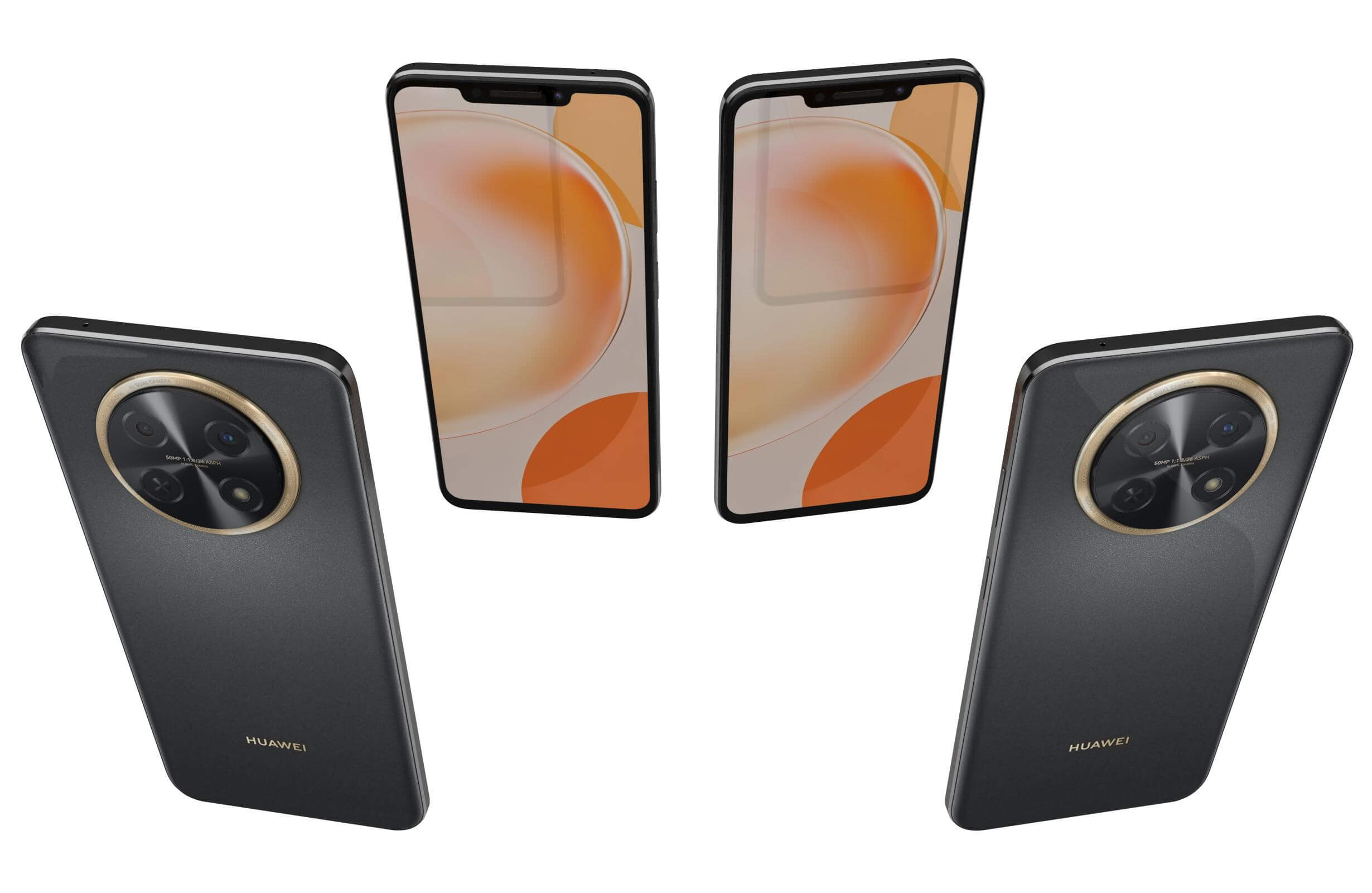 Huawei Nova Y91 Black - 3D Model by Rever_Art