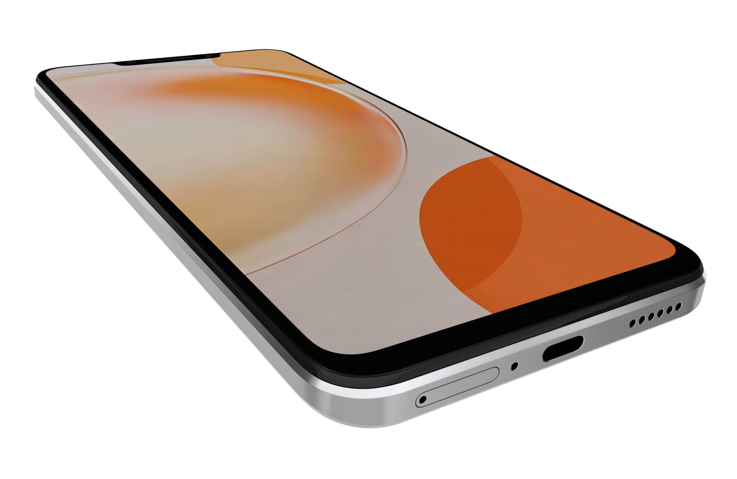 Huawei Nova Y91 White - 3D Model by Rever_Art