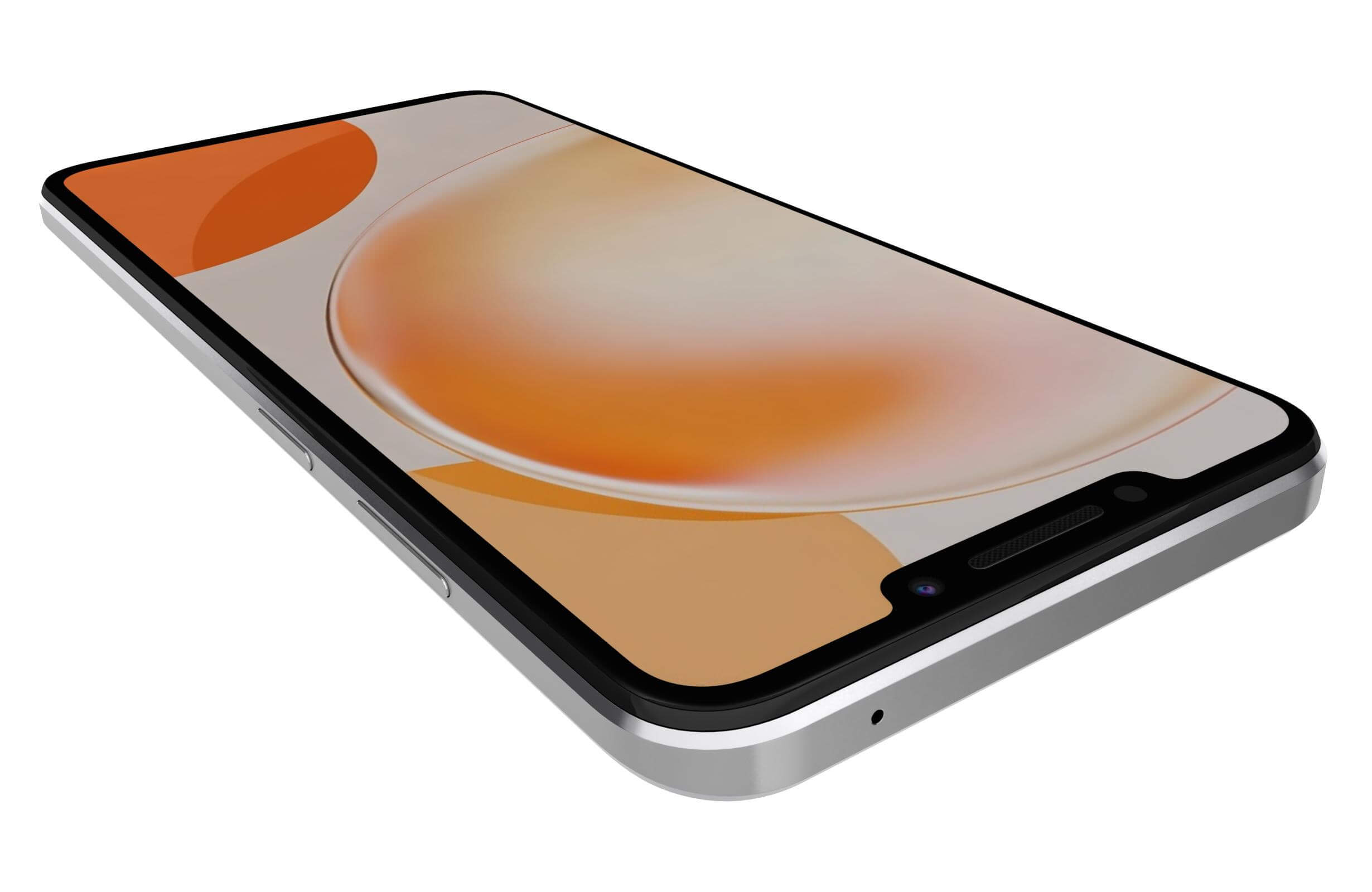 Huawei Nova Y91 White - 3D Model by Rever_Art