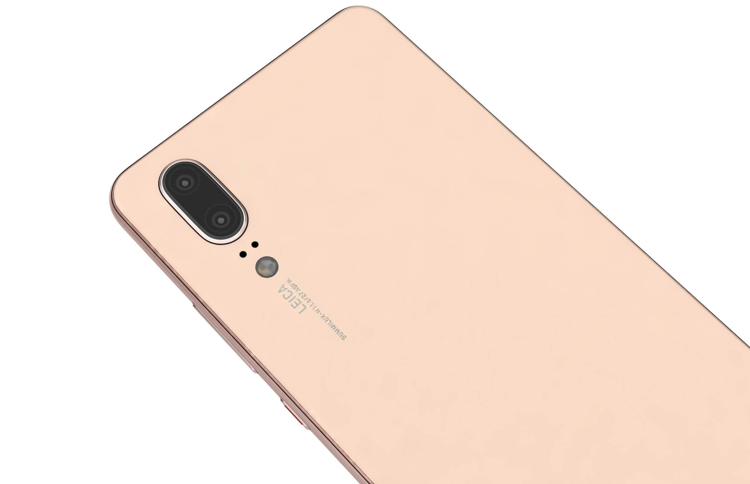 Huawei P20 Pink Gold - 3D Model by Rever_Art