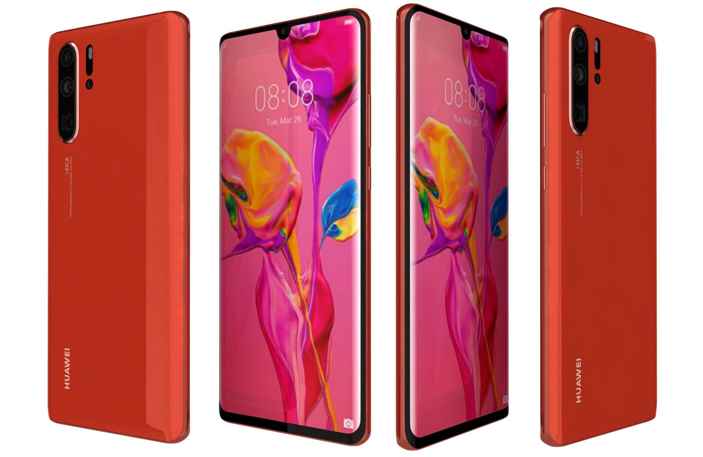 Huawei P30 Pro All Colors - 3D Model by Rever_Art